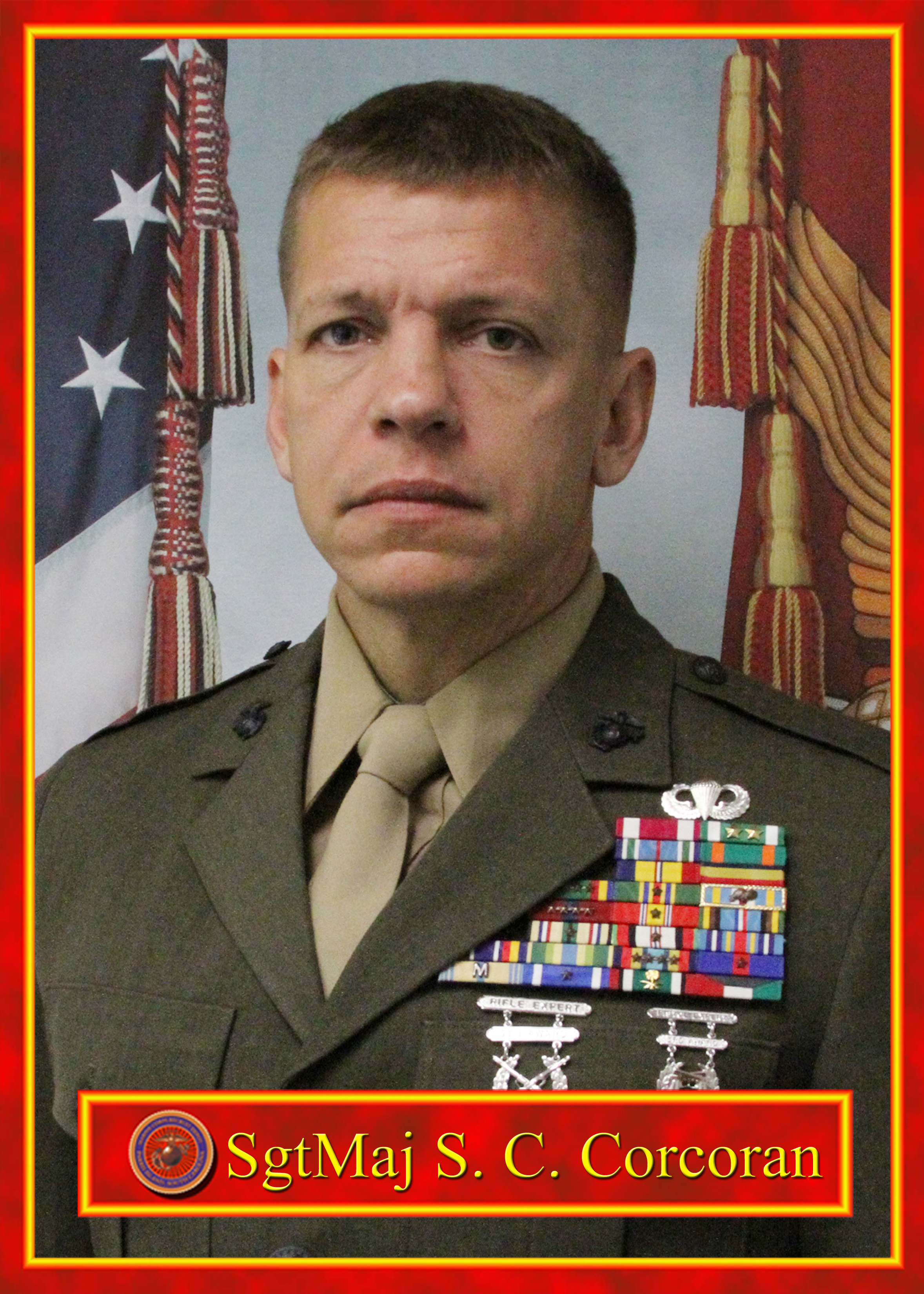Sgt. Maj. Shawn Corcoran > 6th Marine Corps District > Leaders