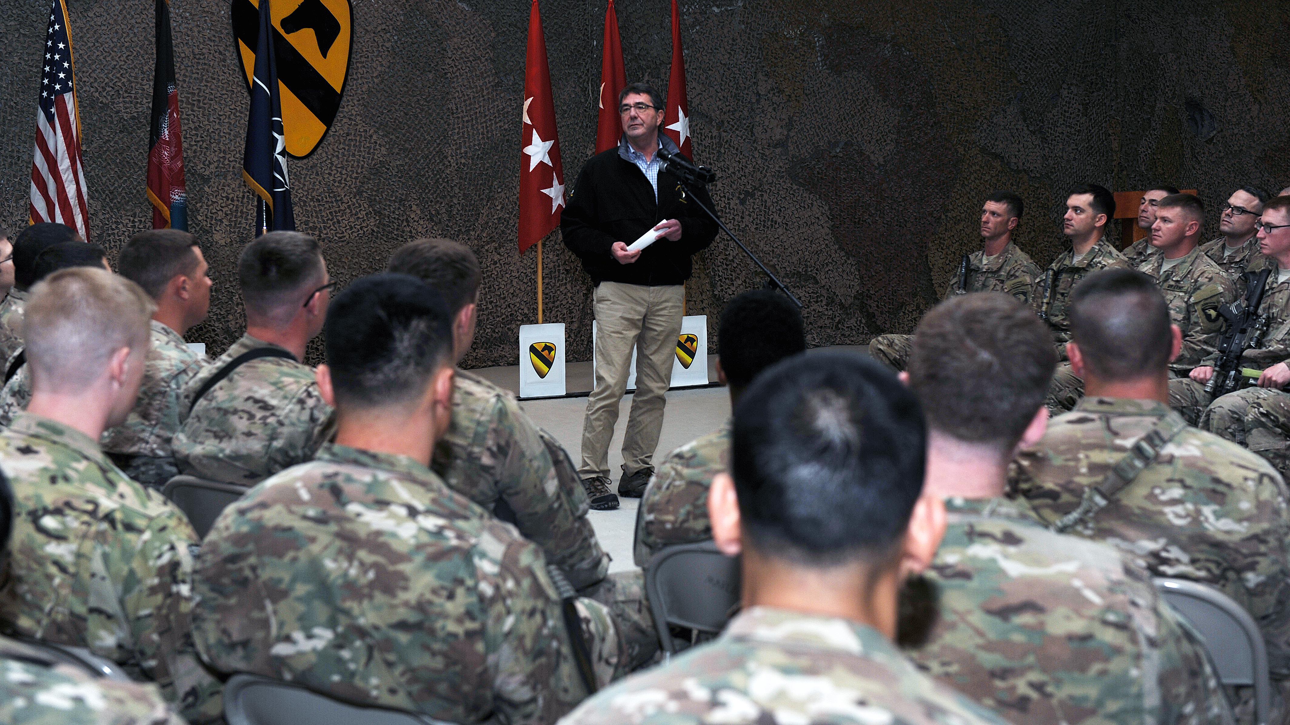 SecDef thanks servicemembers during first official KAF visit > U.S. Air ...