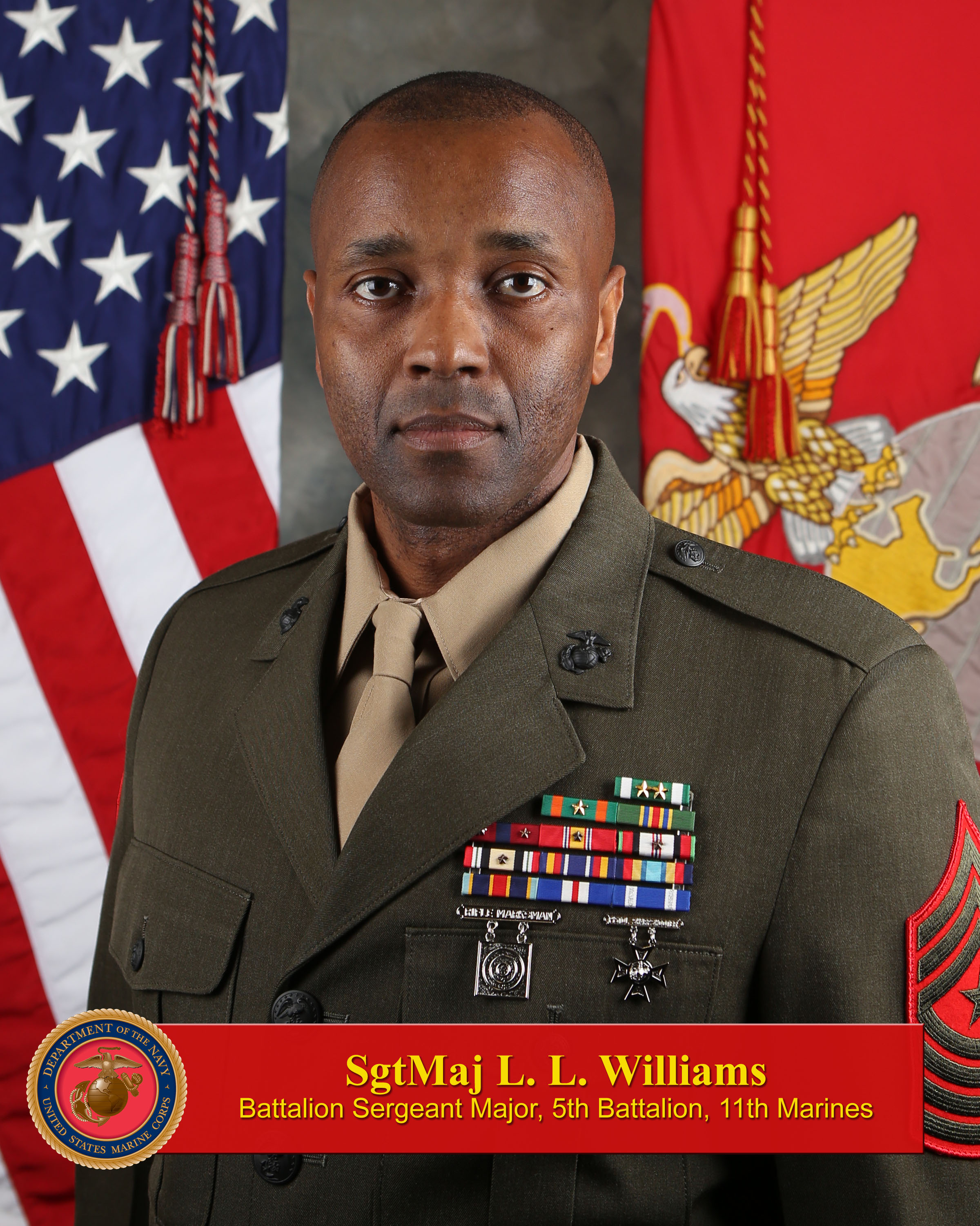 Sergeant Major Williams > 1st Marine Division > Leaders