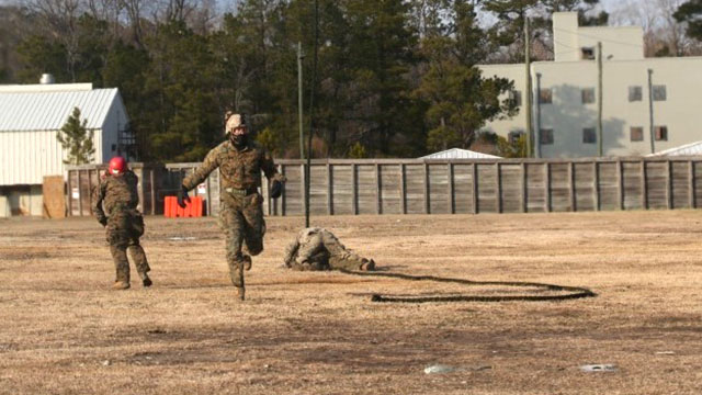 Ready, set, jump: Marines conduct fast rope operator course