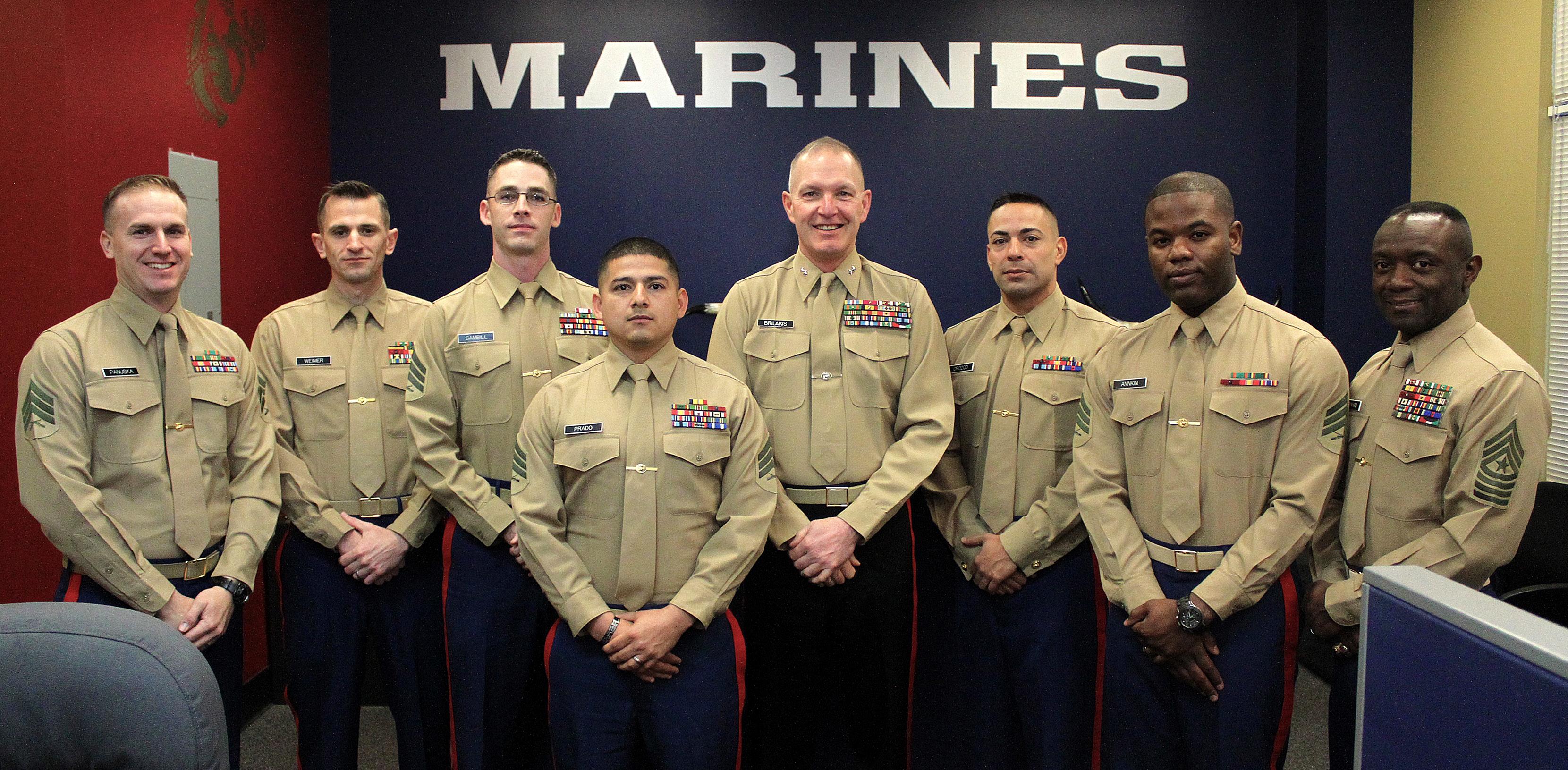 Marine Corps Recruiting Commanding General visits Alamo City, San ...