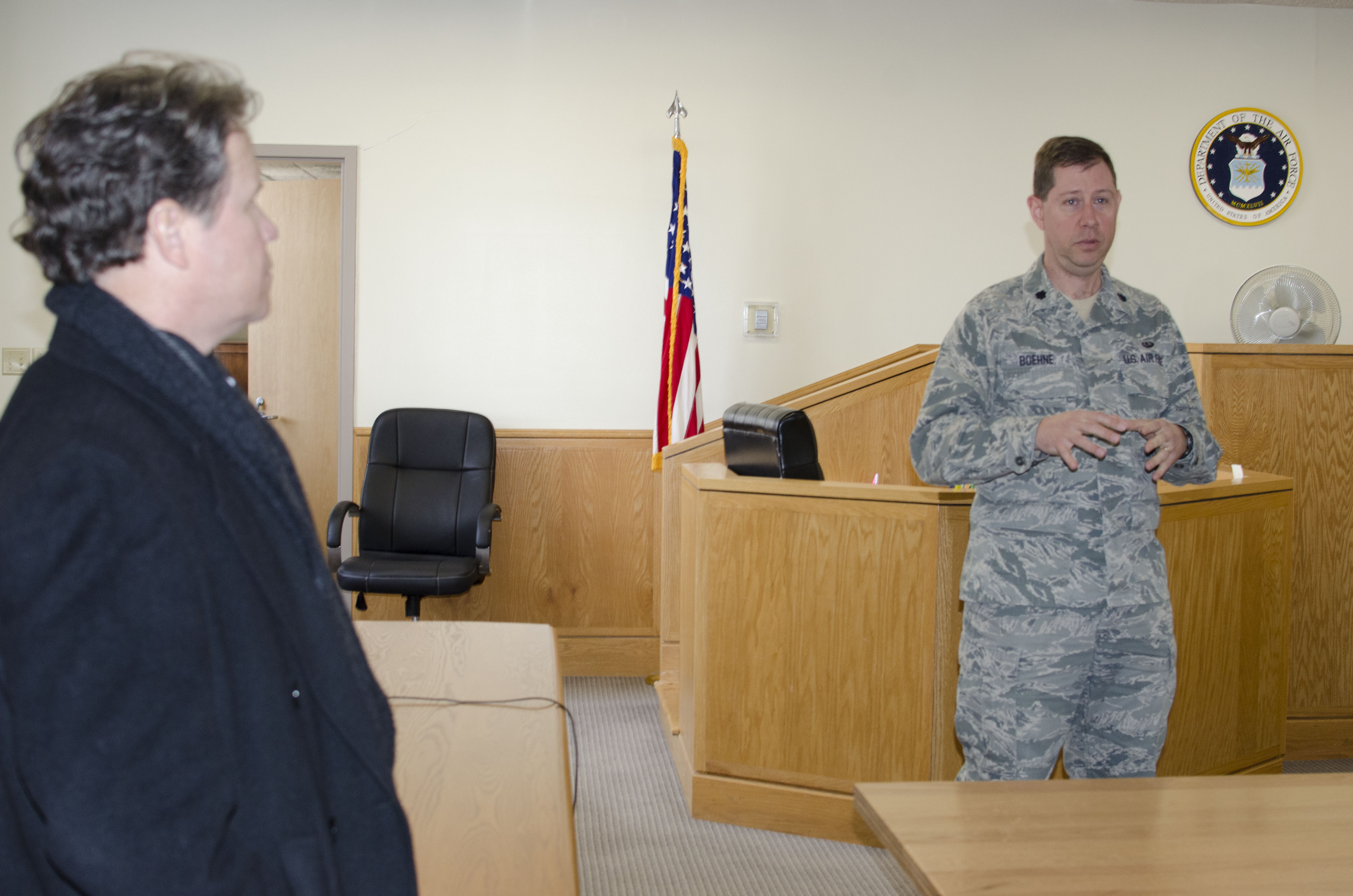Honorary commanders embrace military culture during first base visit ...