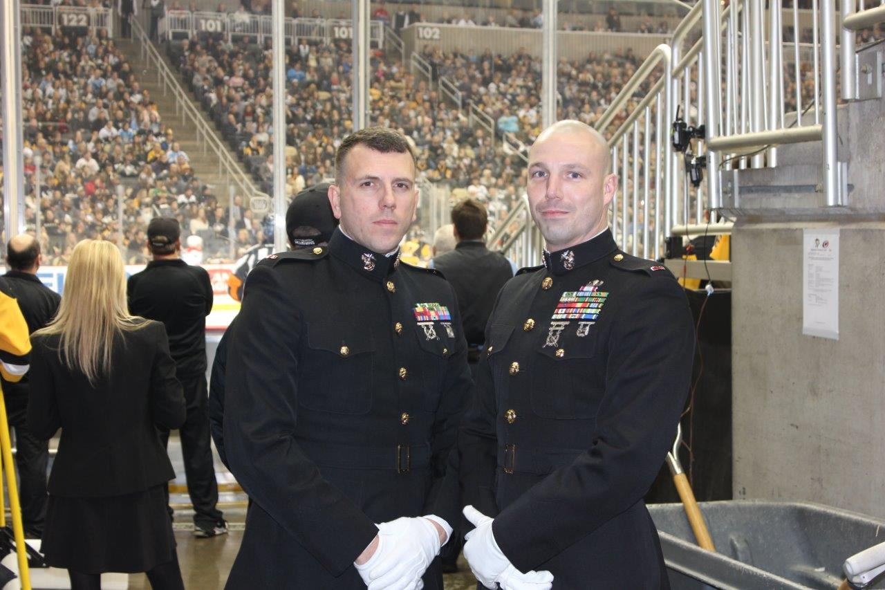 Marines recognized with Zamboni ride