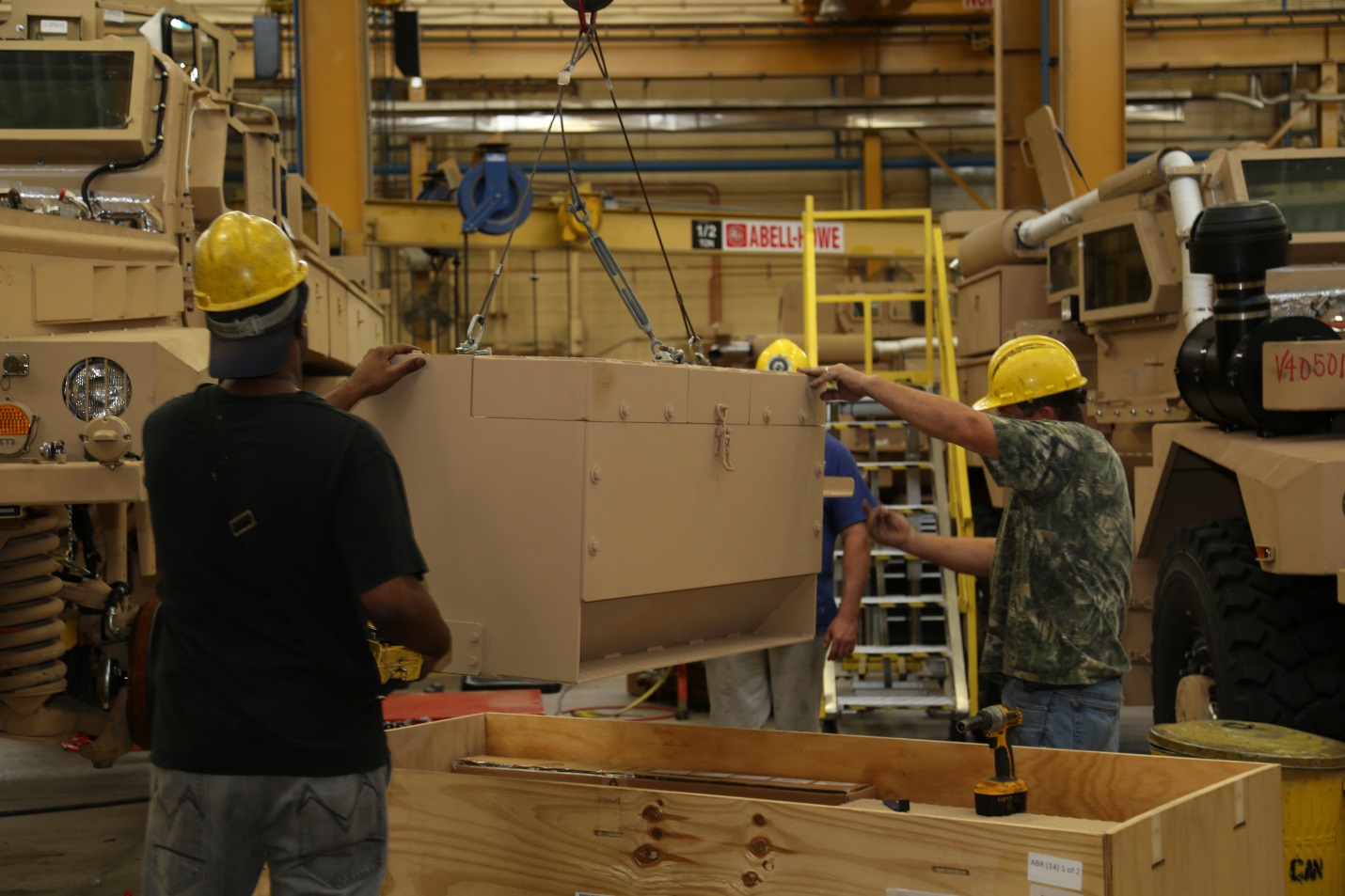 Marine Depot Maintenance Command Artisans perform work on various ...