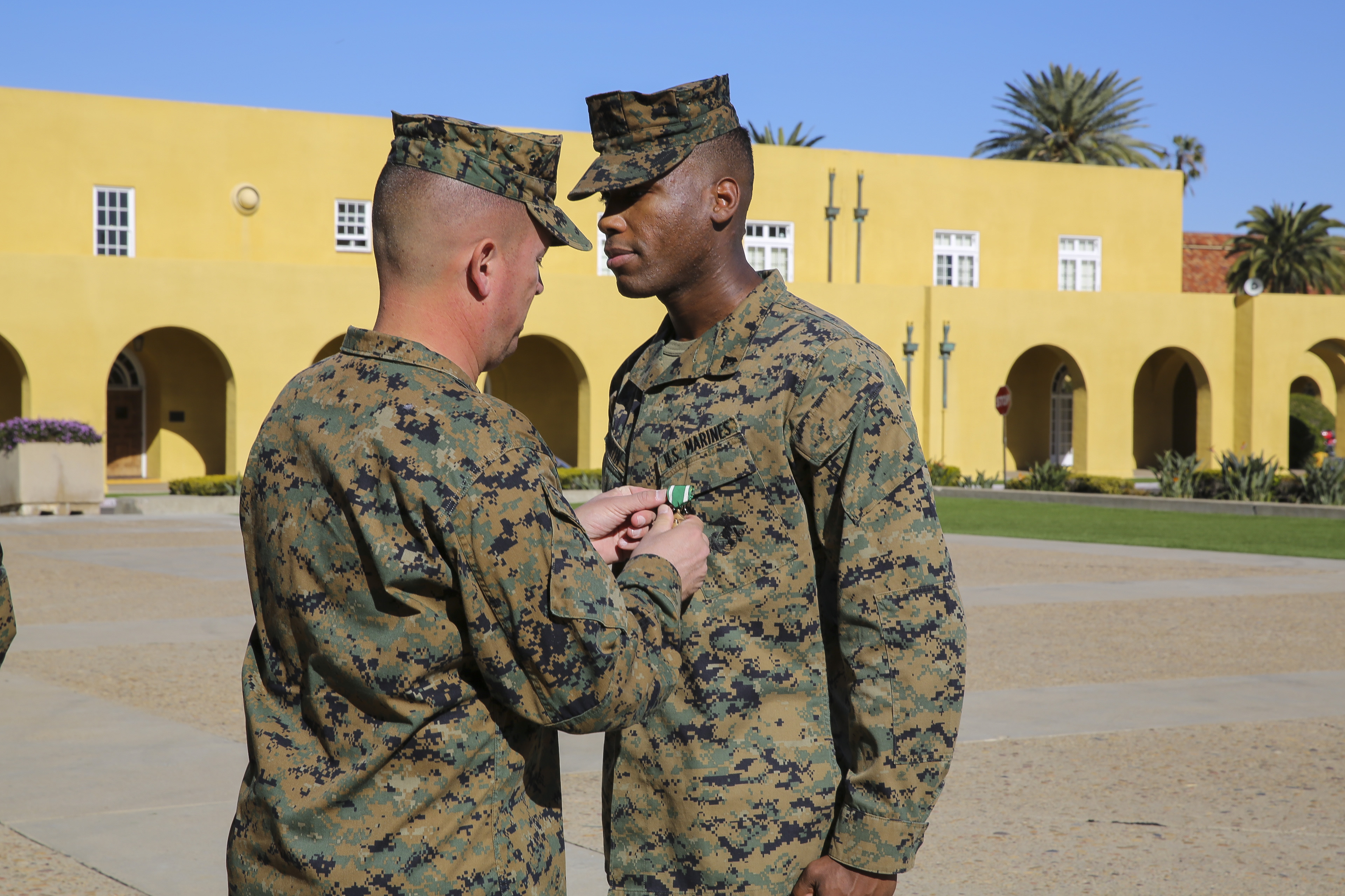 Depot Marine deemed hero for saving women’s life > Marine Corps Recruit ...