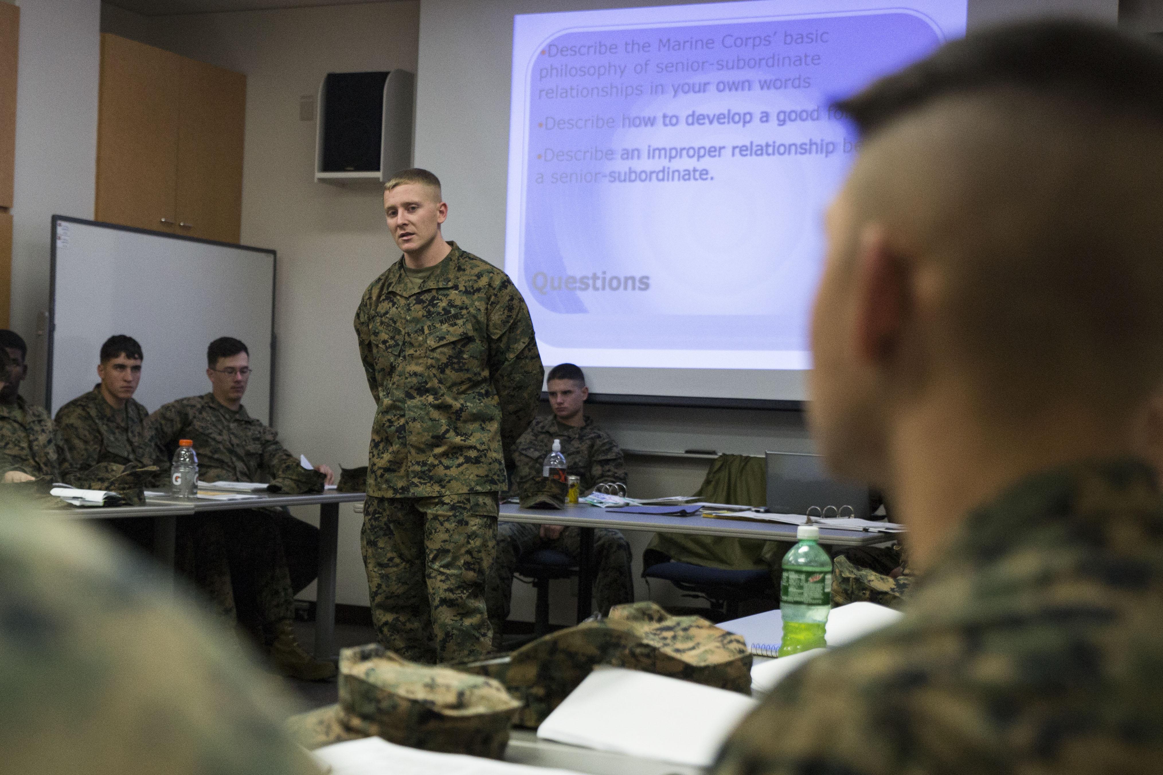 Lance corporal seminars take effect aboard station > Marine Corps Air ...