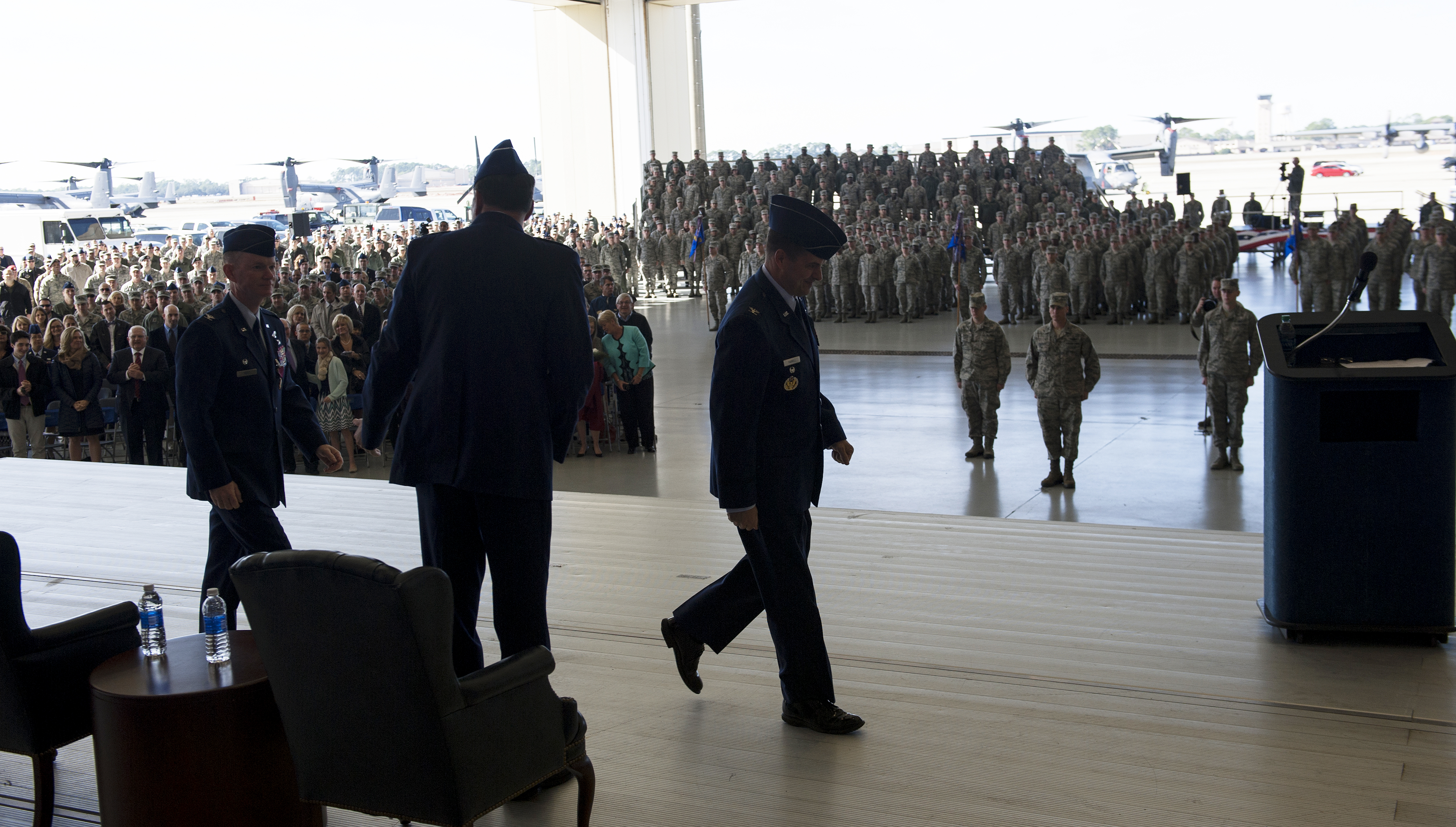 1st SOW Change of Command