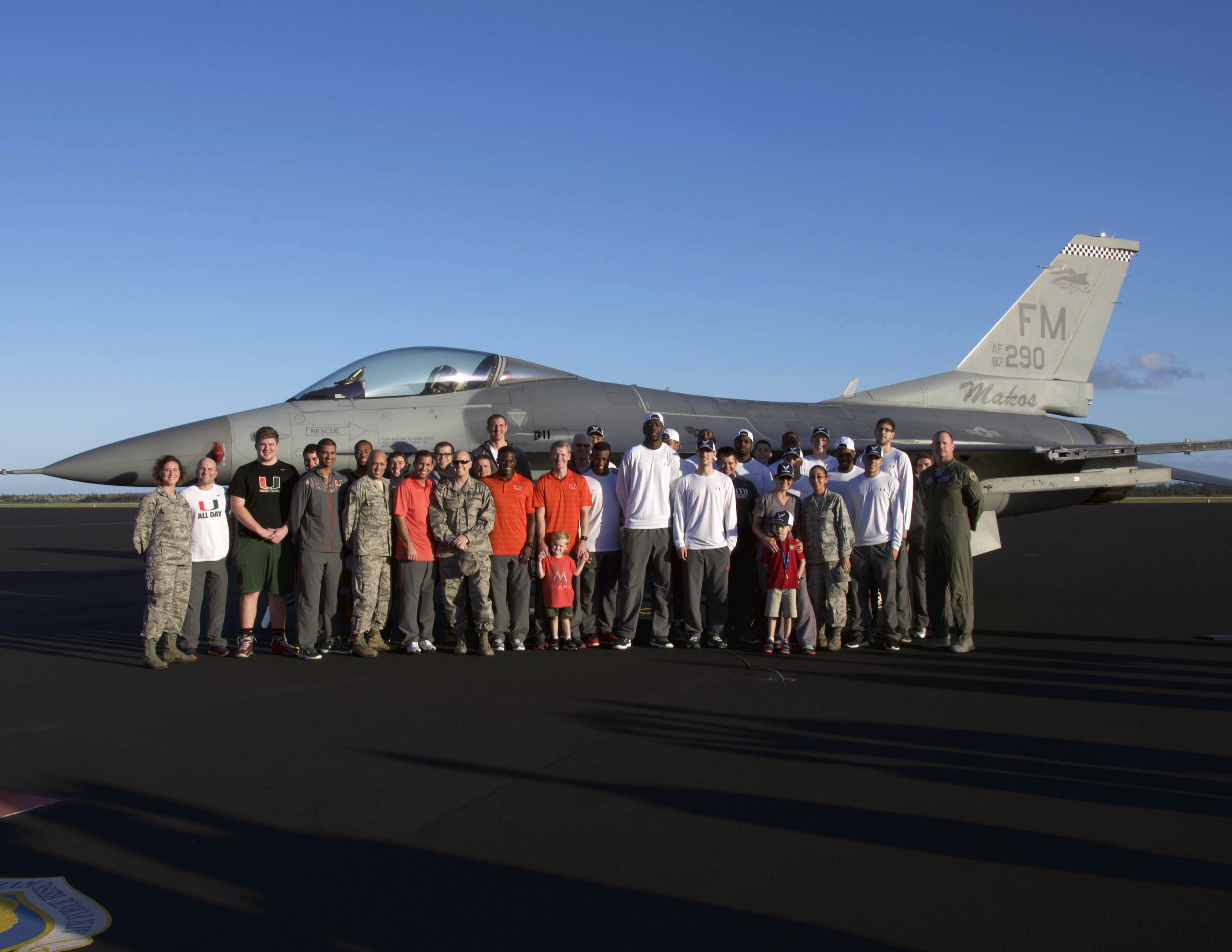 Night out with the Hurricanes event partners base, team > Homestead Air ...