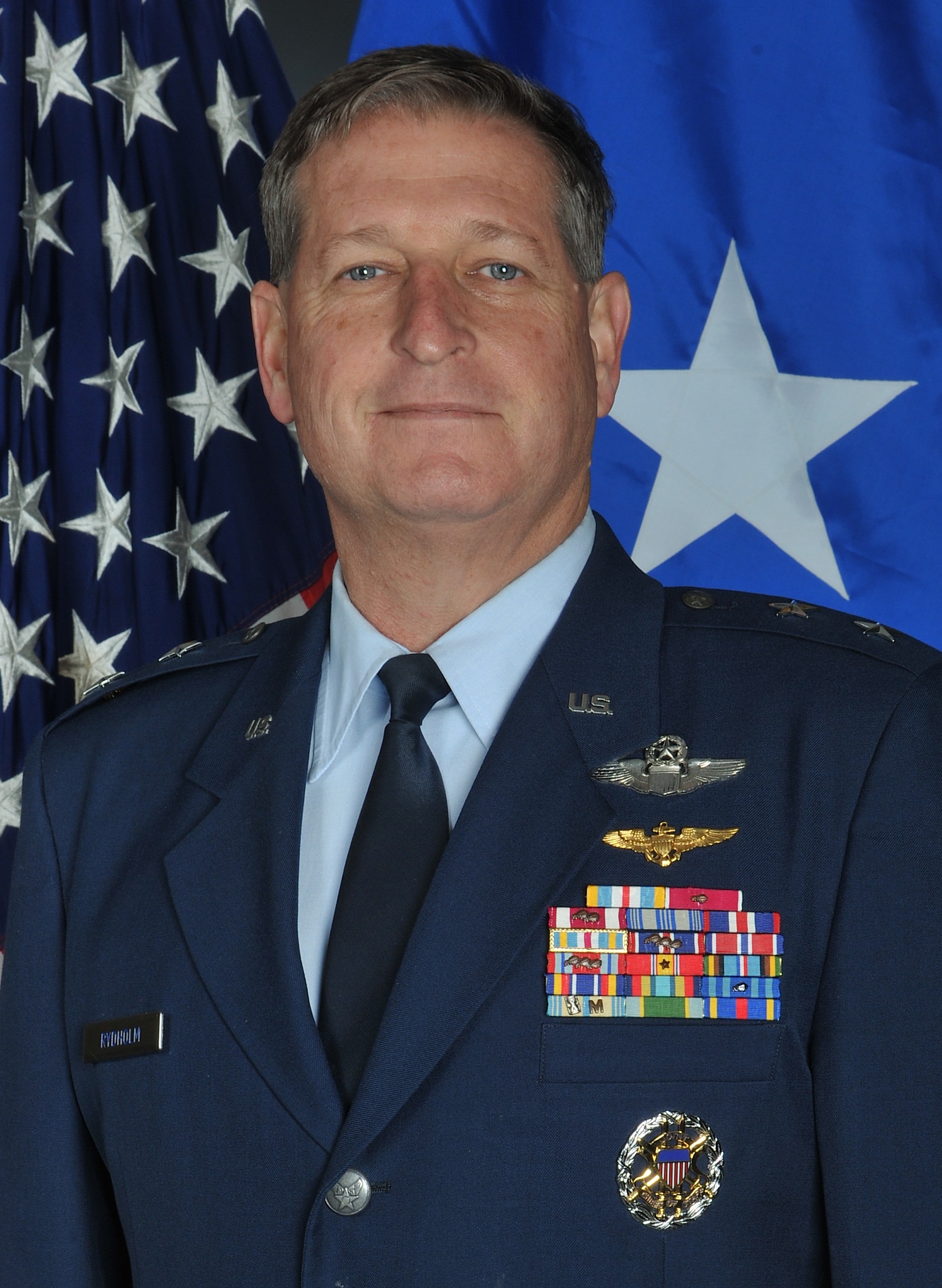 MAJOR GENERAL DEREK P. RYDHOLM > Air Force > Biography Display