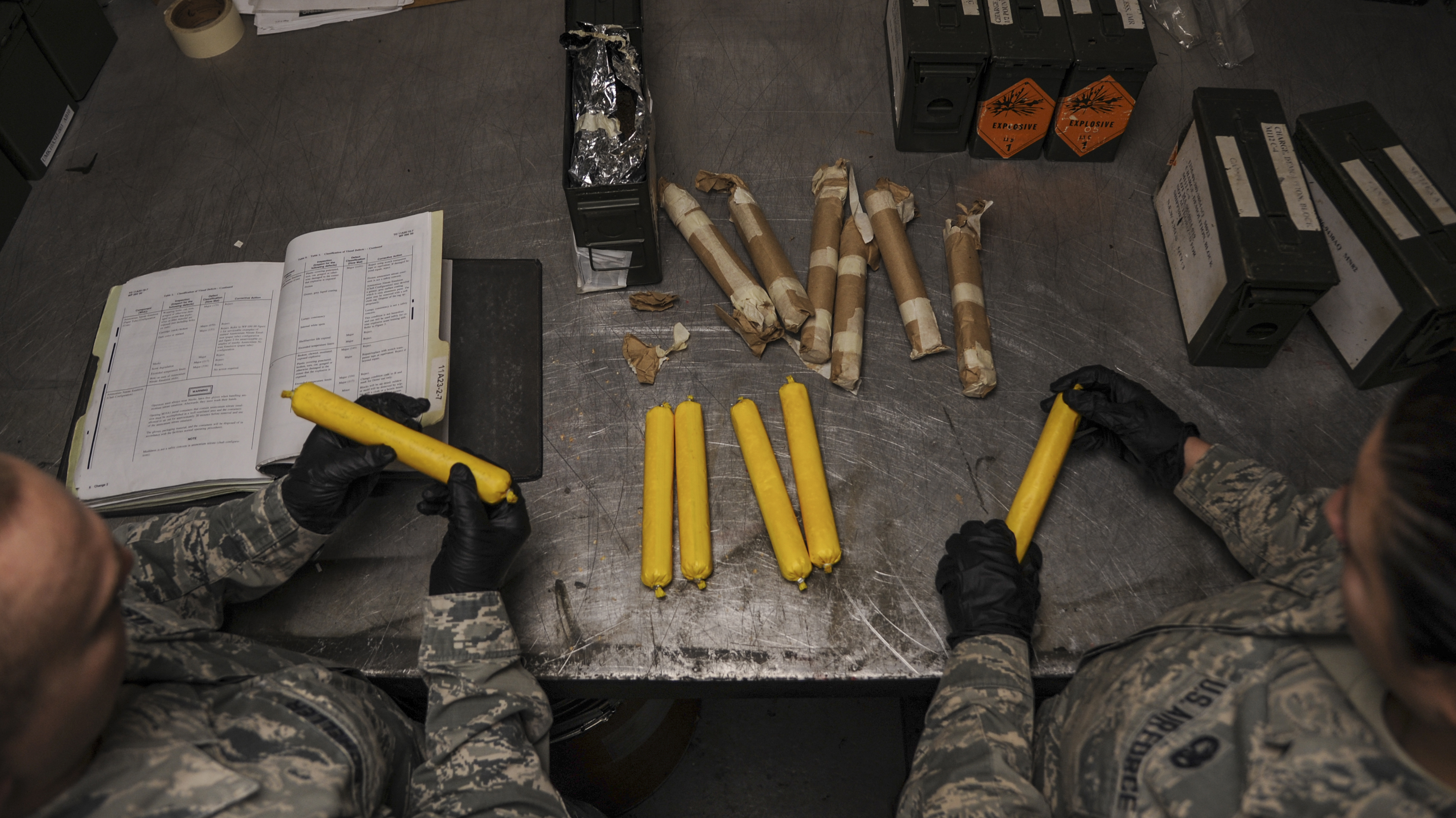 Maintaining munitions with the 19th MXS > Little Rock Air Force Base ...