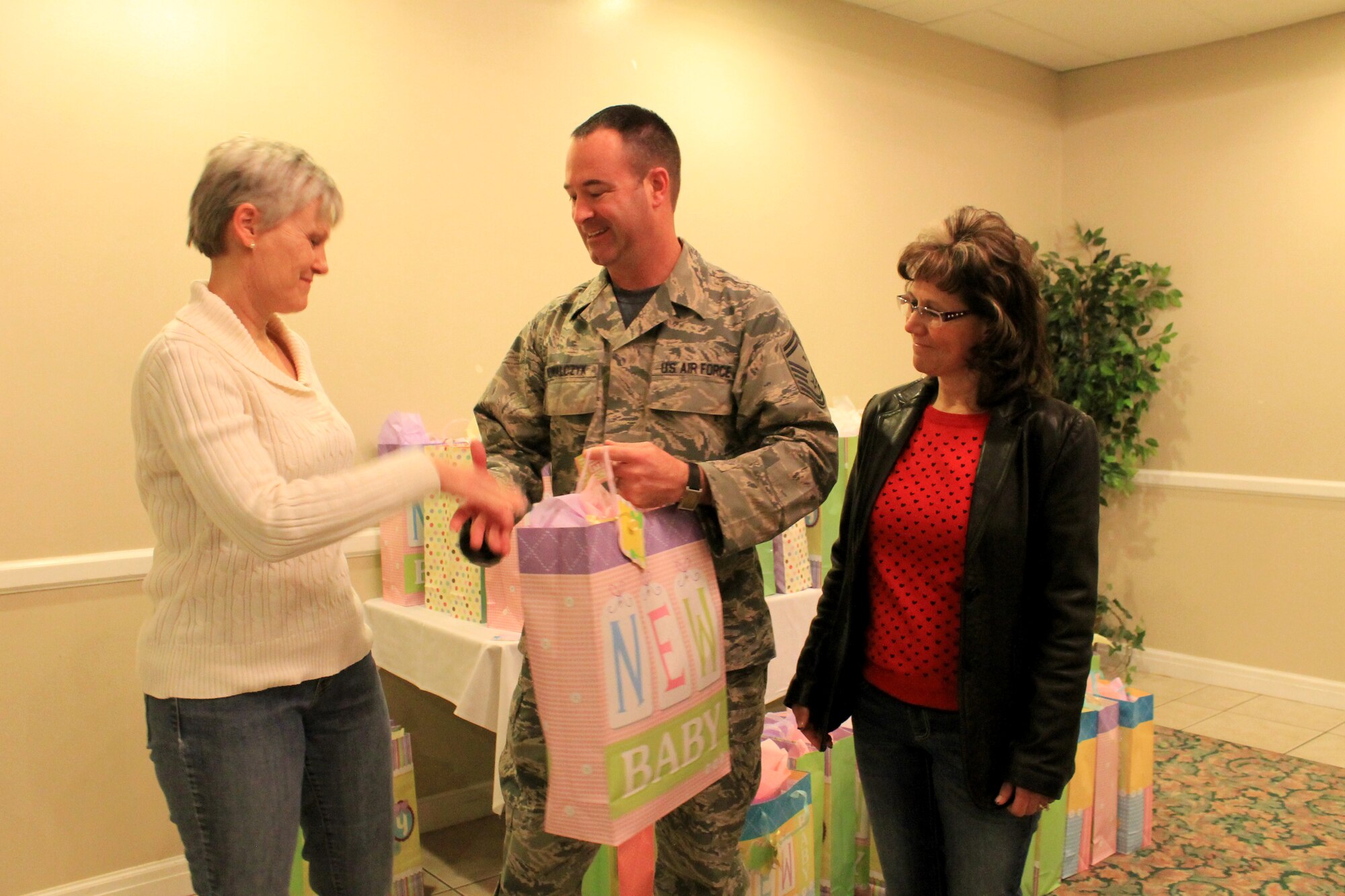 Retirees shower wing's new parents with baby gifts > 419th Fighter Wing ...