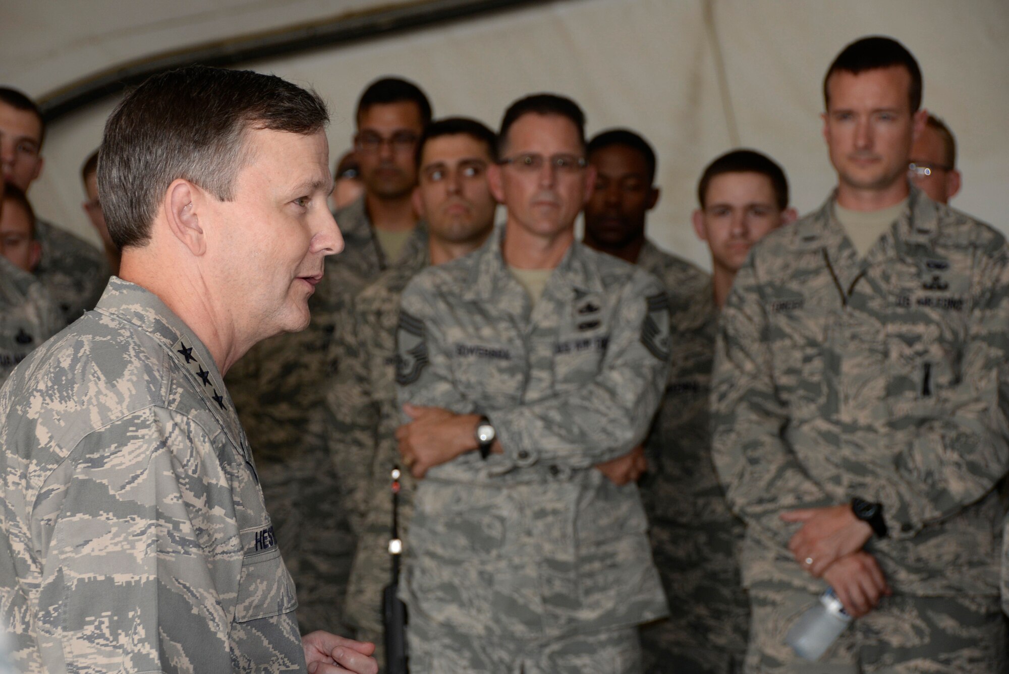 AFCENT leadership visits Airmen > U.S. Air Forces Central > News