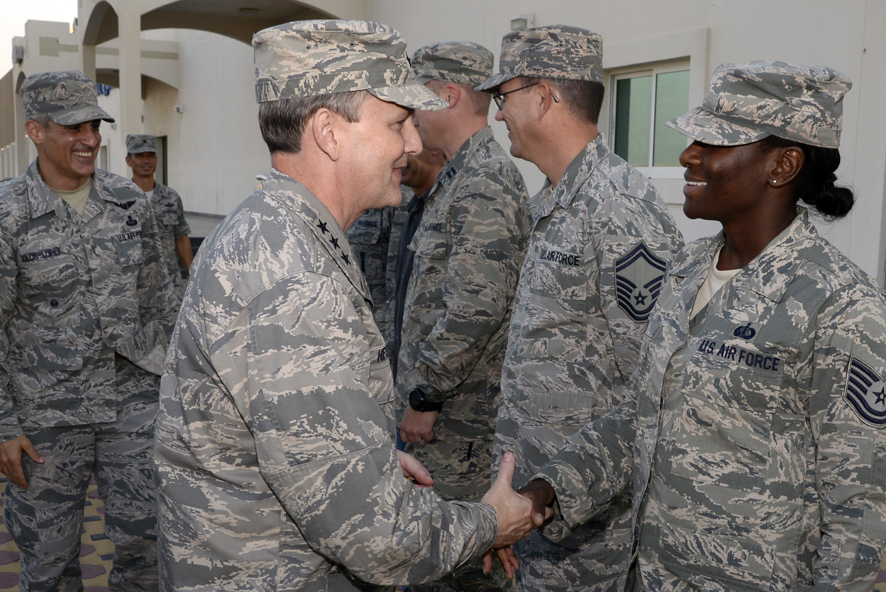 AFCENT leadership visits Airmen > U.S. Air Forces Central > News