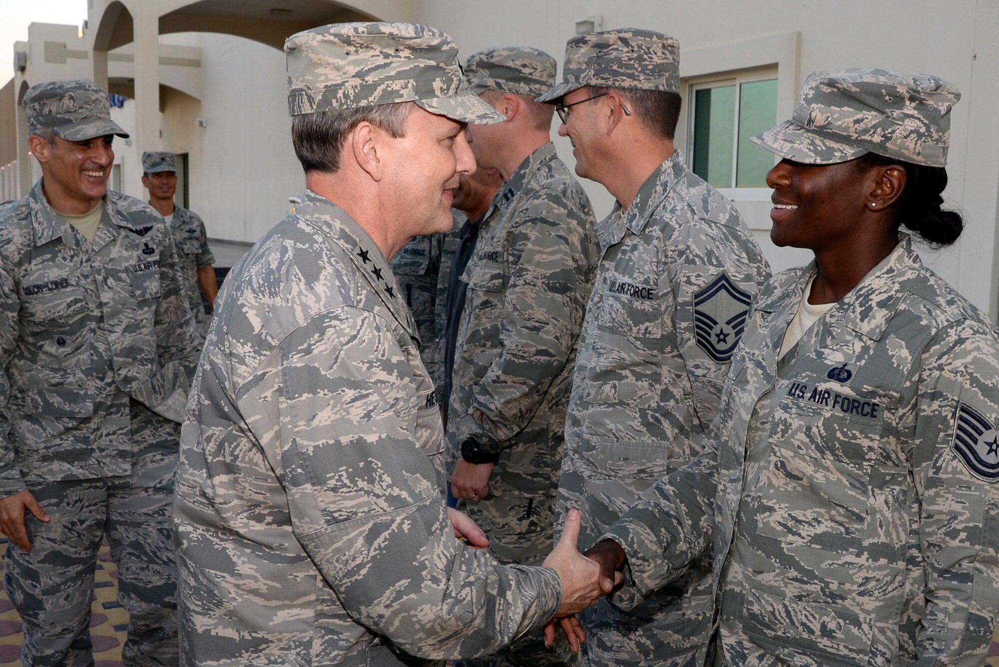 AFCENT leadership visits Airmen > U.S. Air Forces Central > News