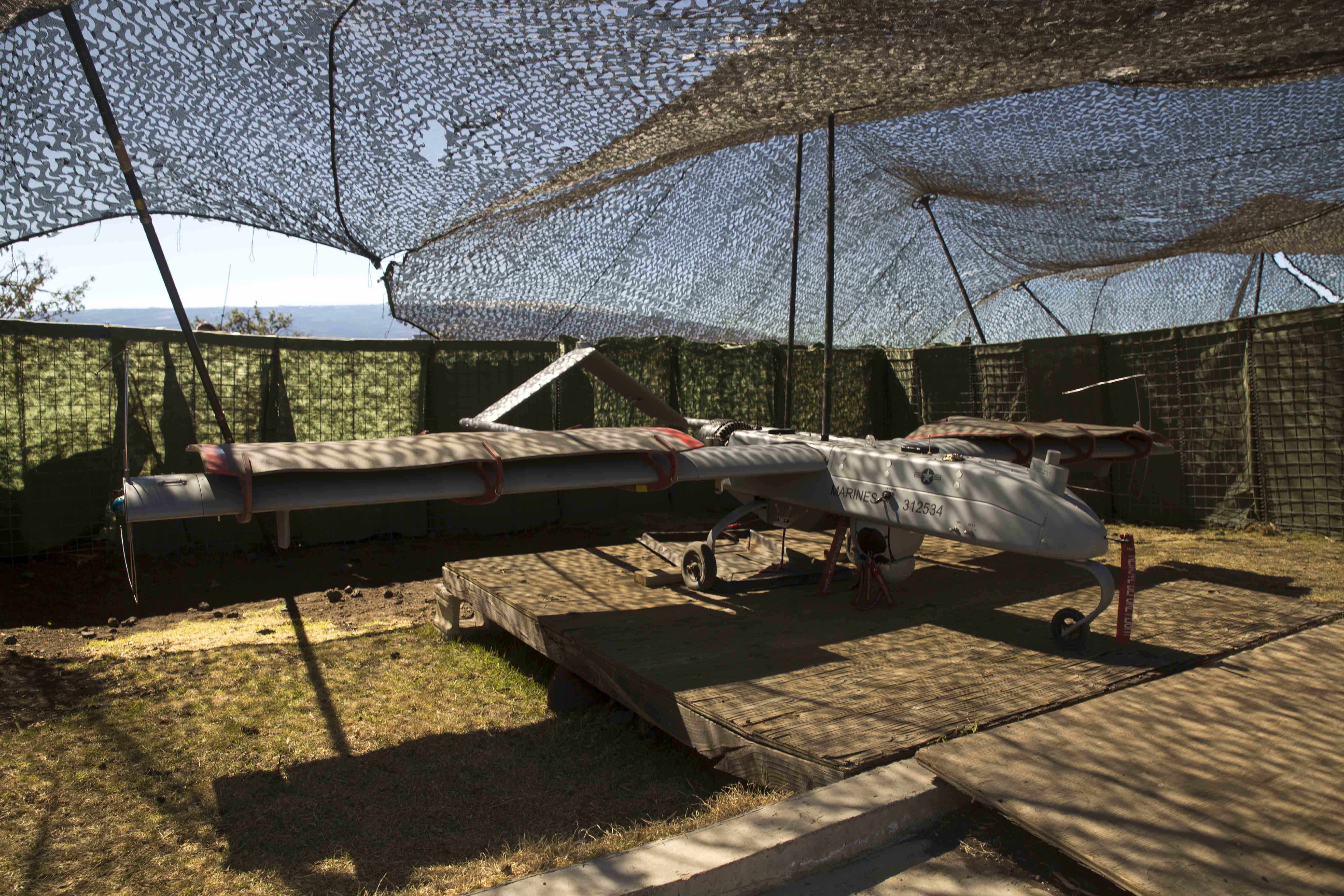 Marine Corps drones take to sky