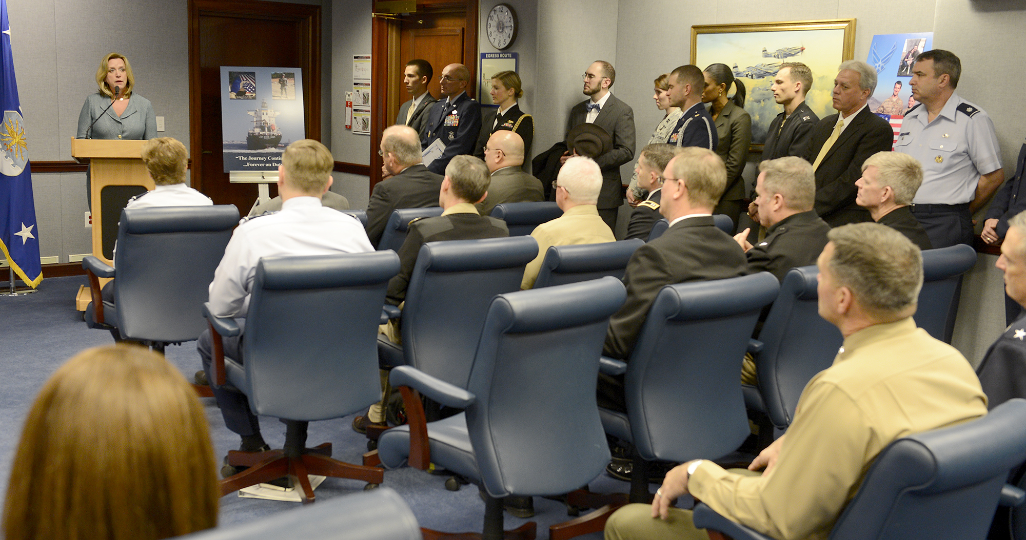 SecAF Renames AF Ship, M/V Capt. David Lyon