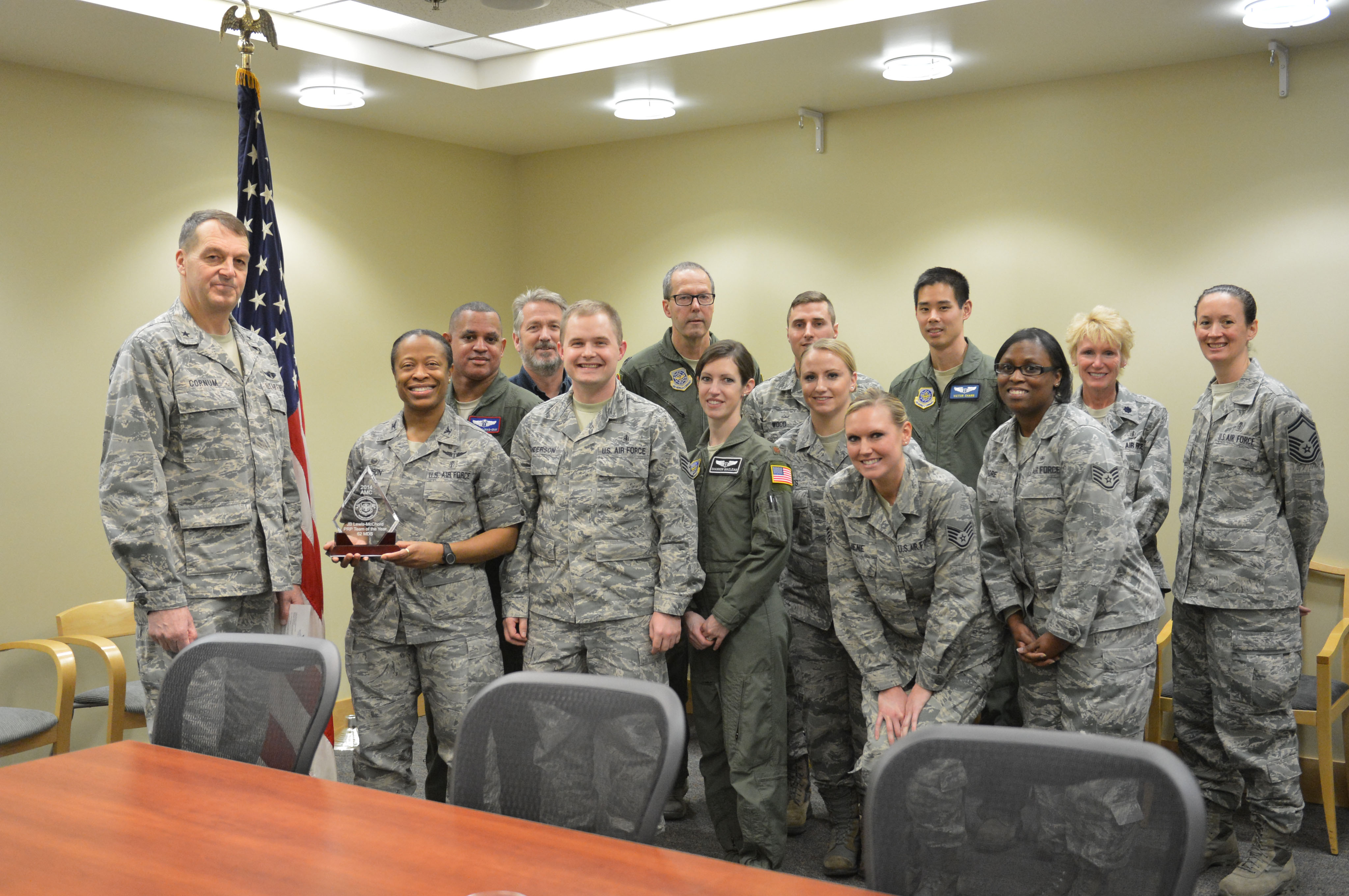 AMC Surgeon General awards 62 MDS > Team McChord > Article Display