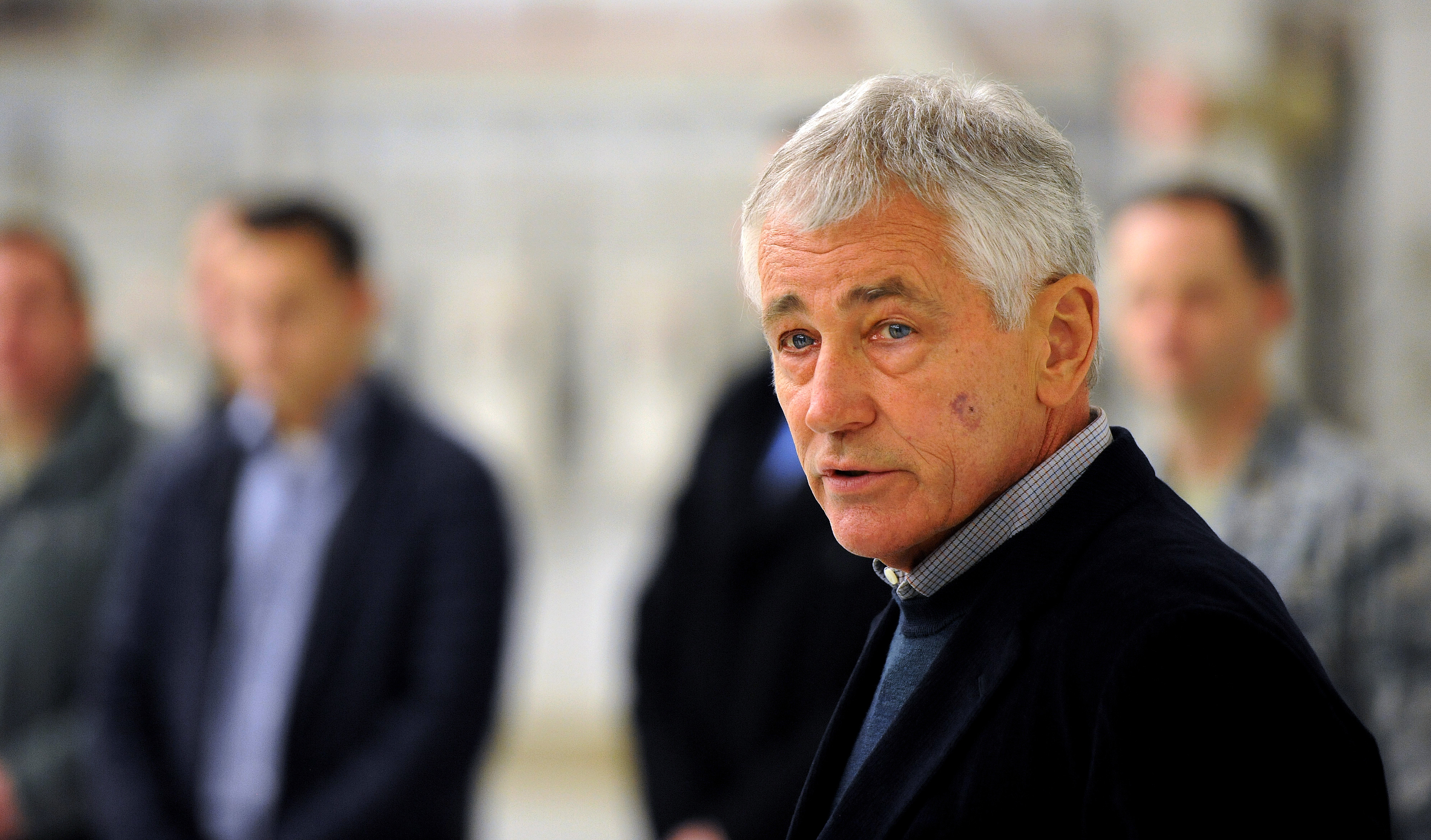 Secretary of Defense Chuck Hagel visits Team Whiteman > Whiteman Air ...