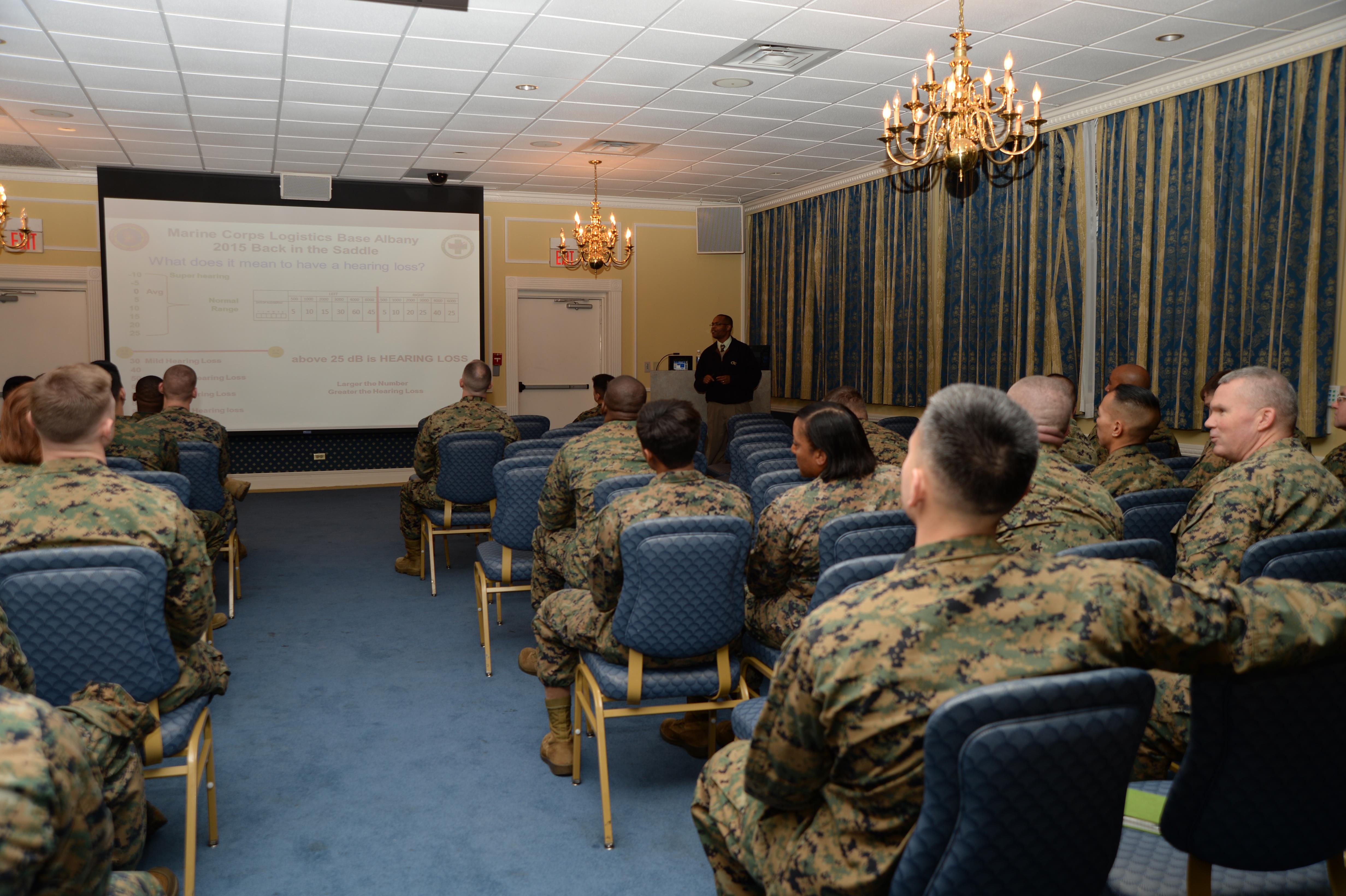 Marines receive 'Back in the Saddle' training