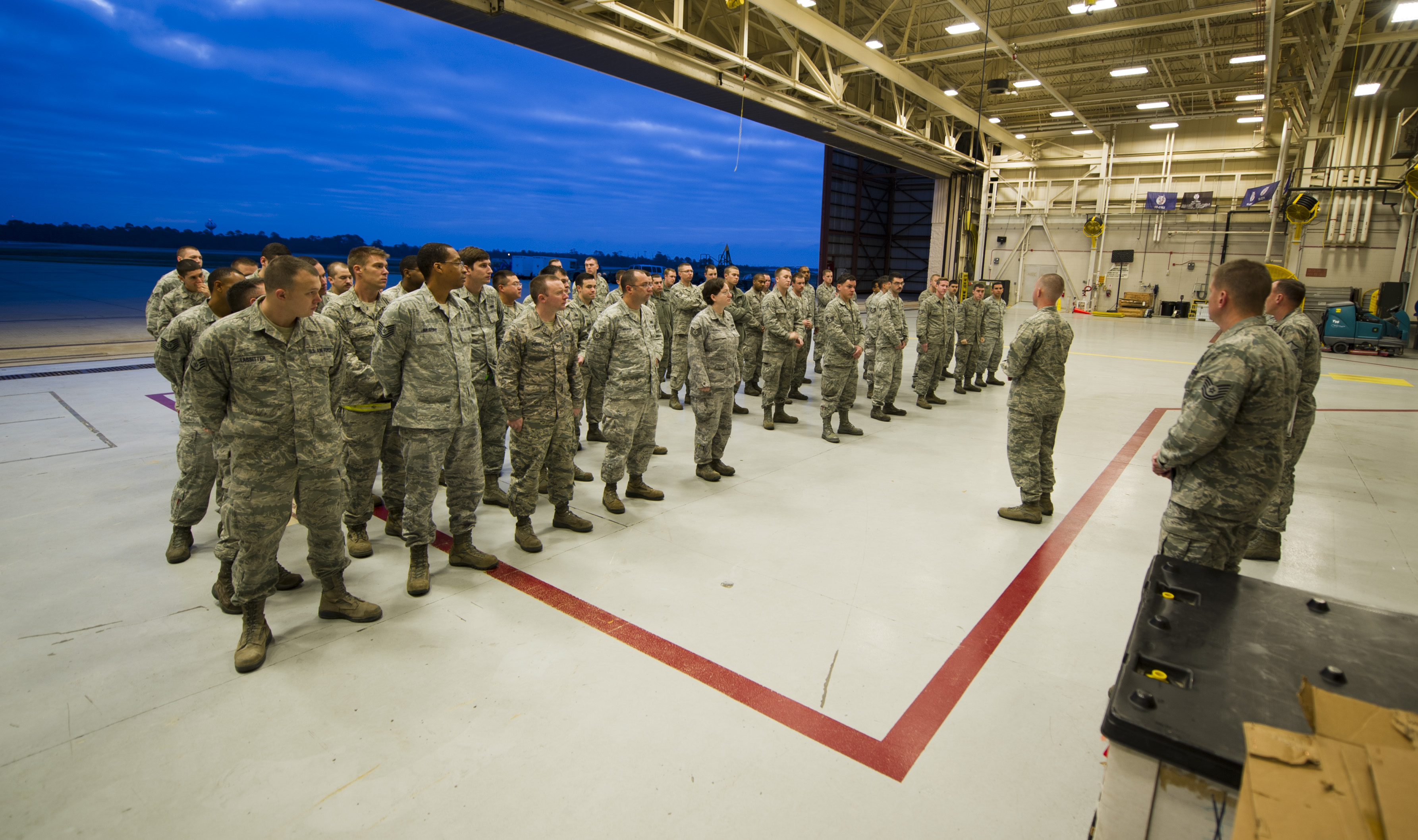 Making the flightline debris free