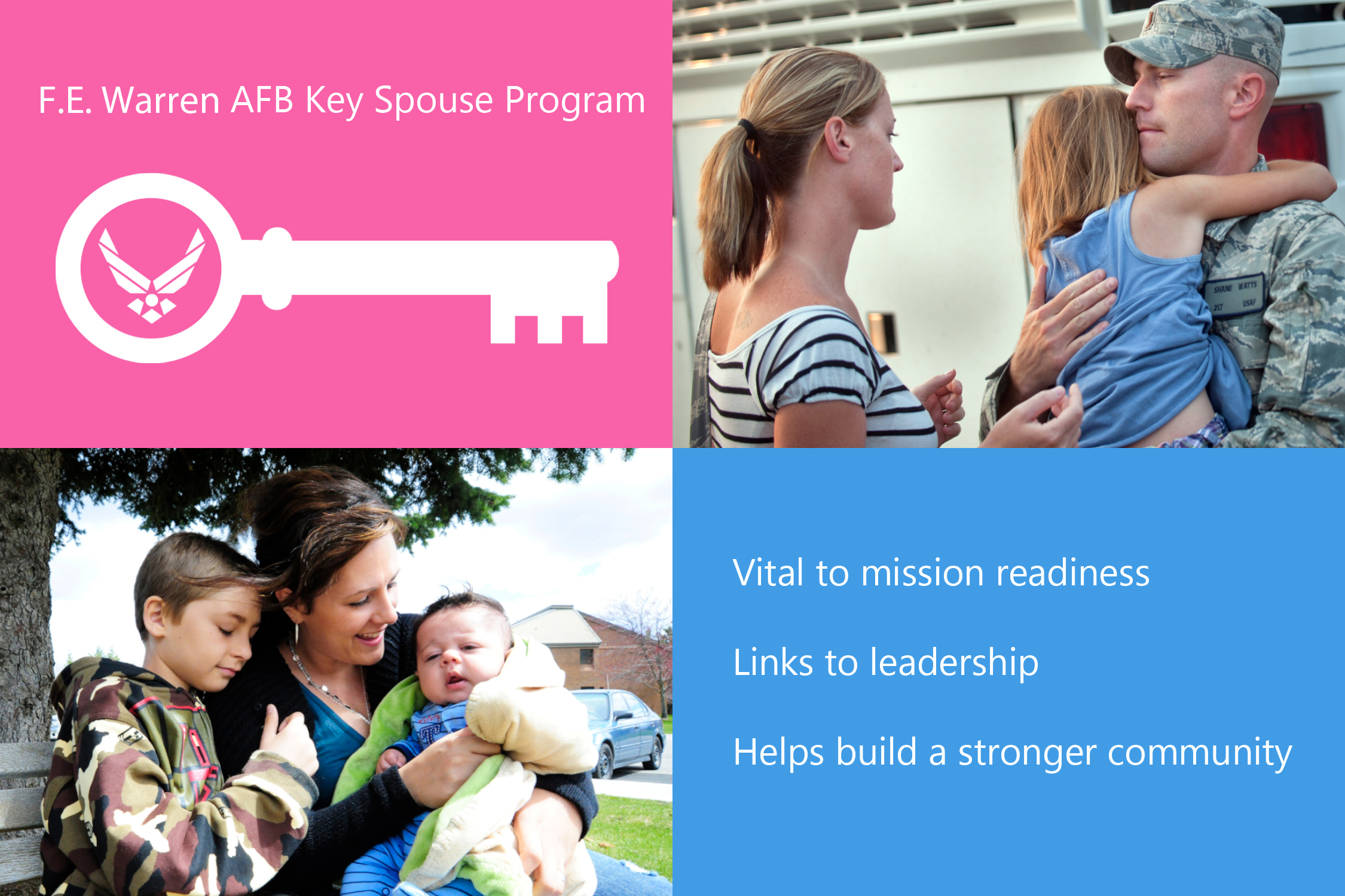 Spouses provide key family support > F.E. Warren Air Force Base > Display