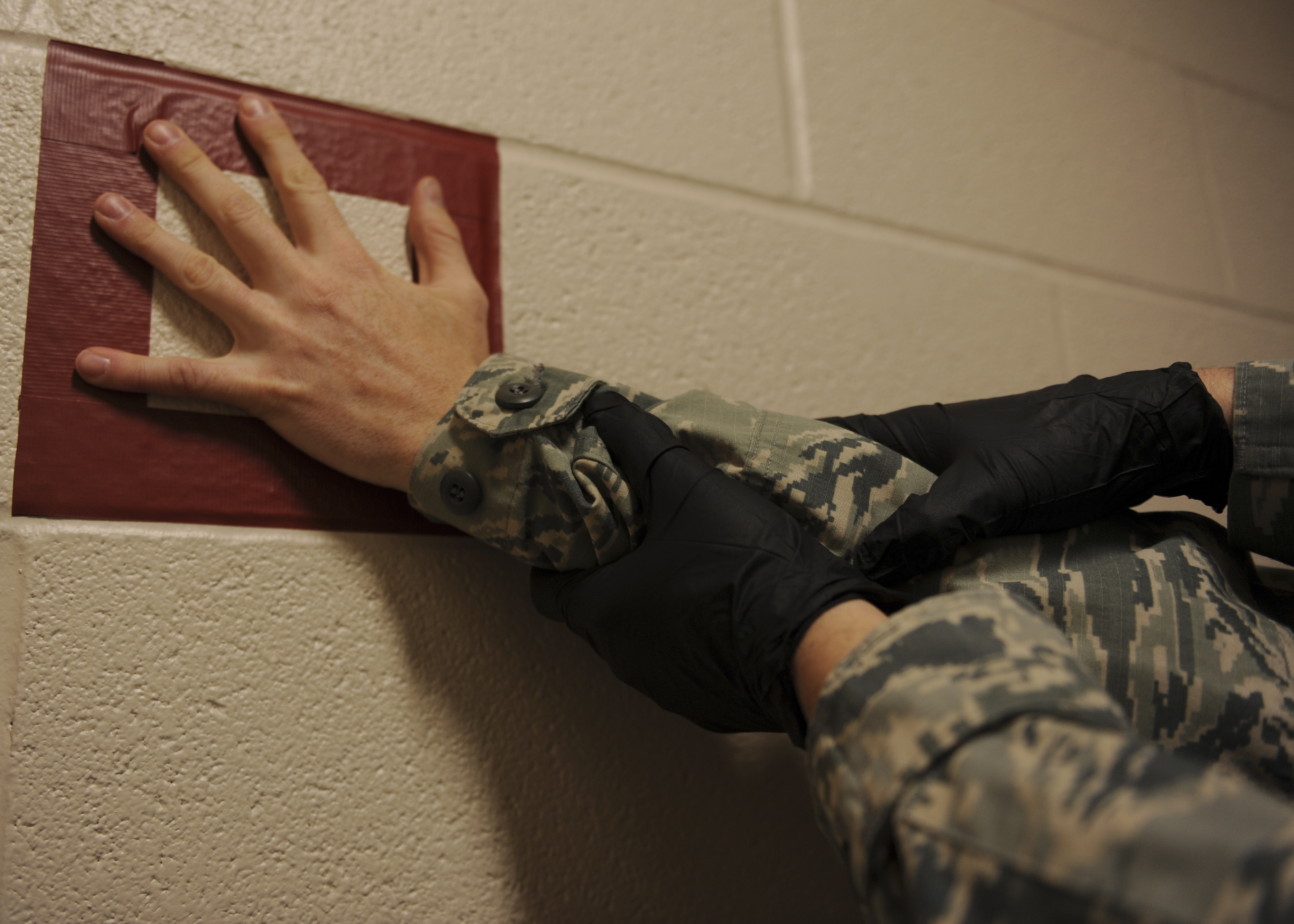 Cinder blocks and steel > Little Rock Air Force Base > Display