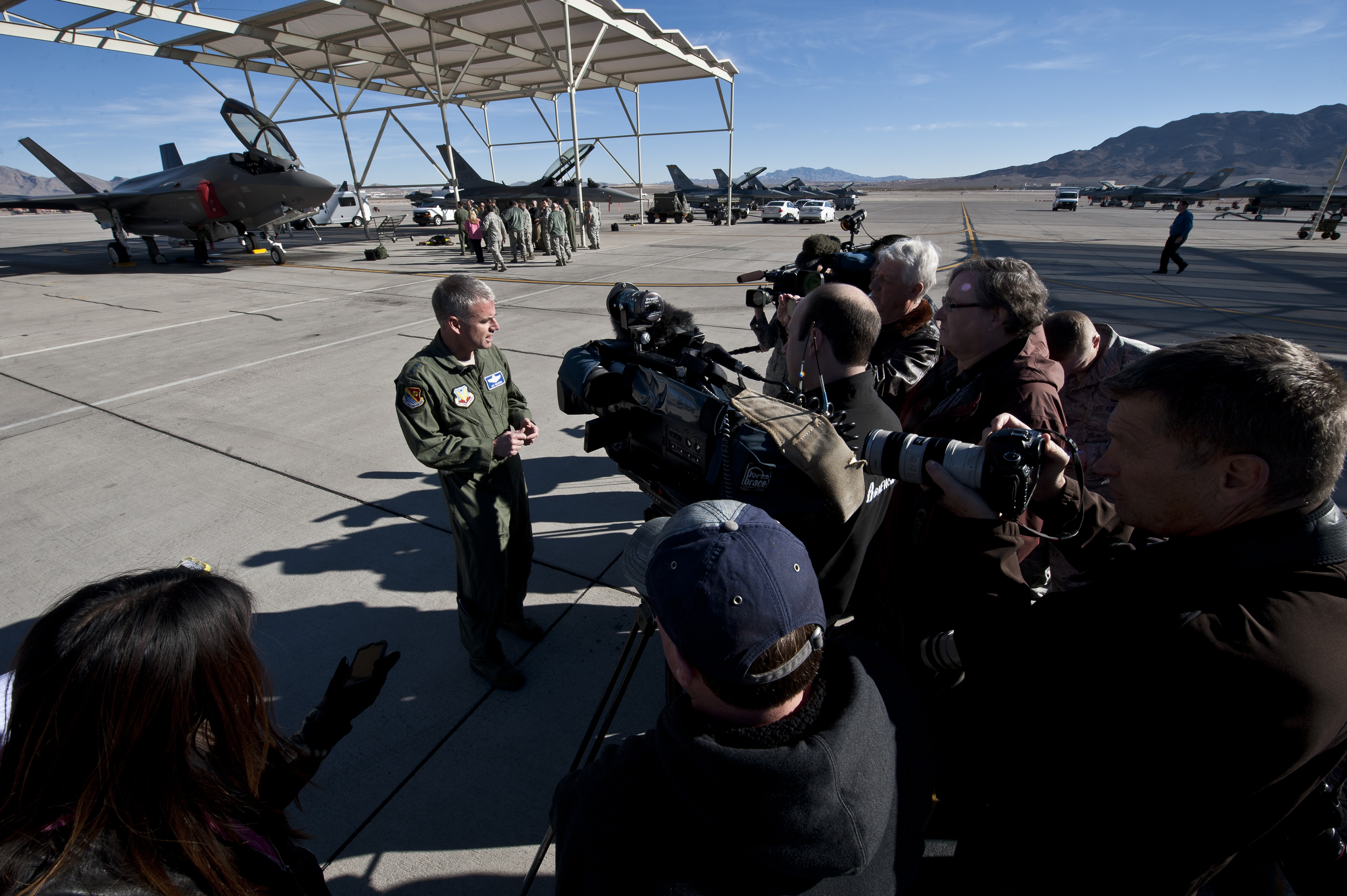 F-35 arrival begins new era at USAFWS > Nellis Air Force Base > News