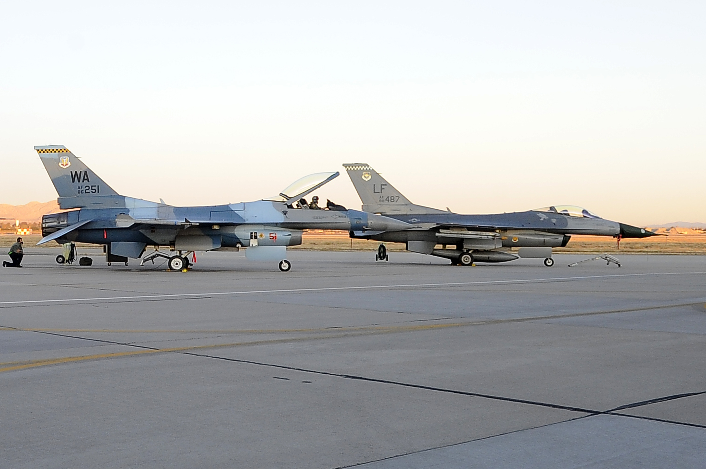Nellis aggressors bring ‘fight’ to Luke > Air Education and Training ...