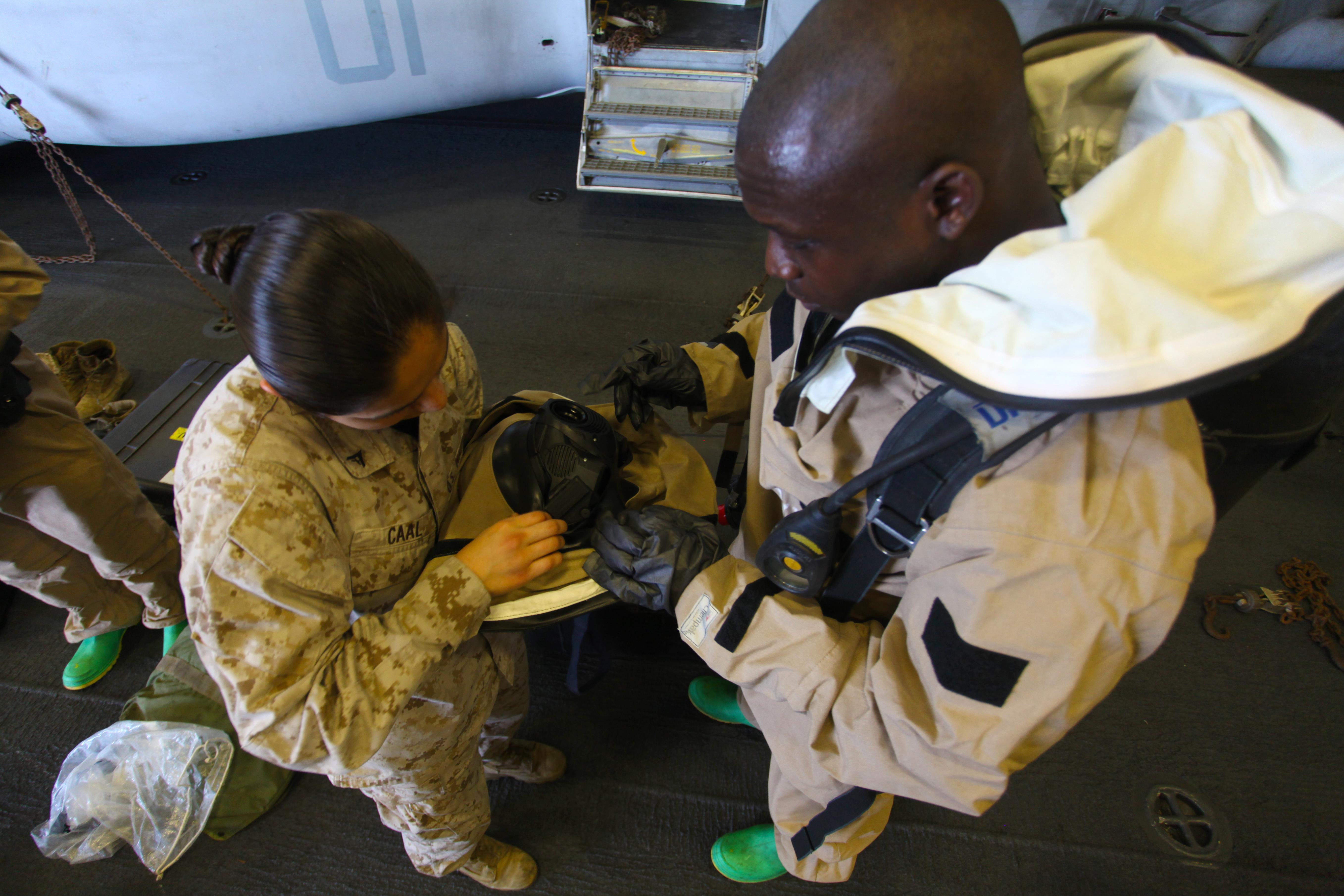 CBRN Conducts Gear Refresher Course