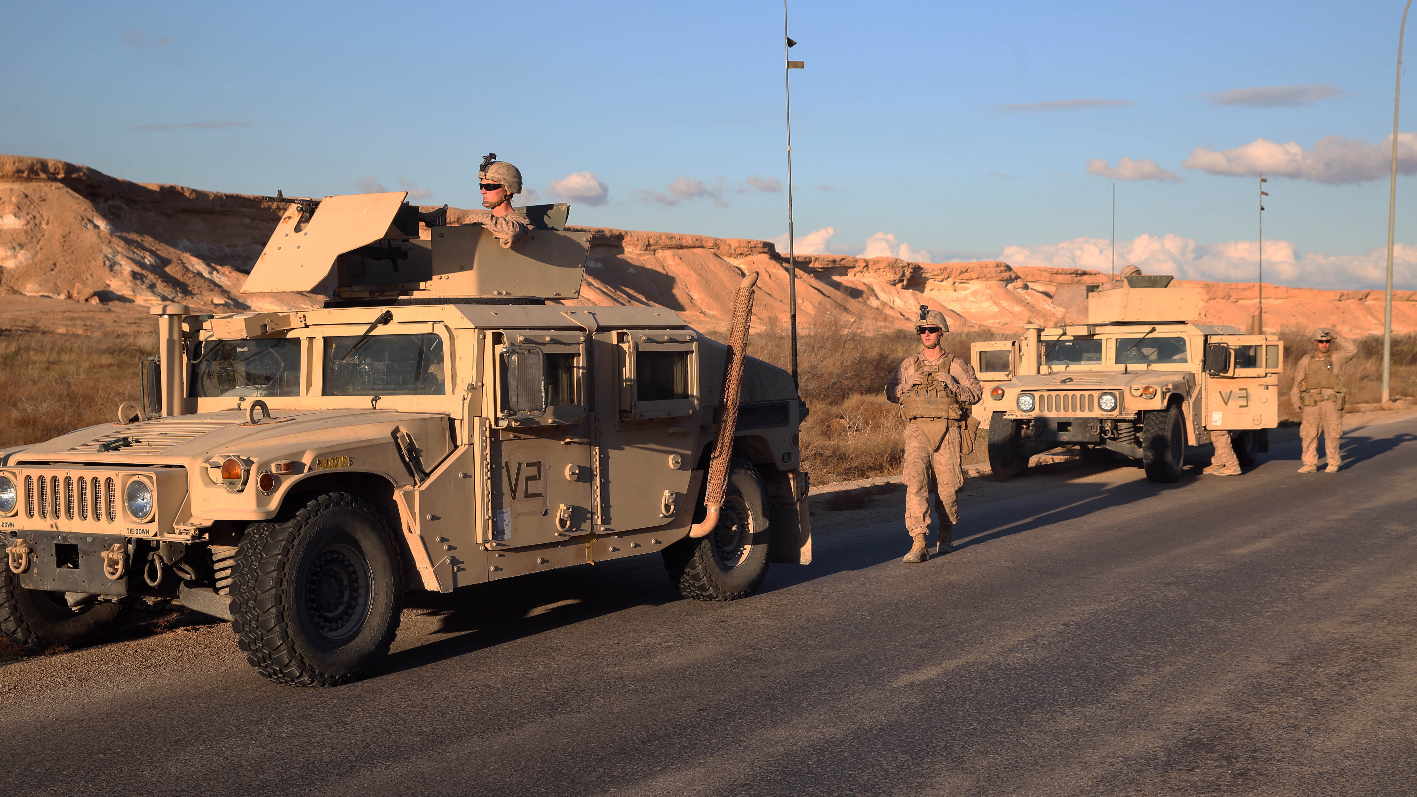 Rocket Patrol: US Marines and Soldiers Search for Impact Sites