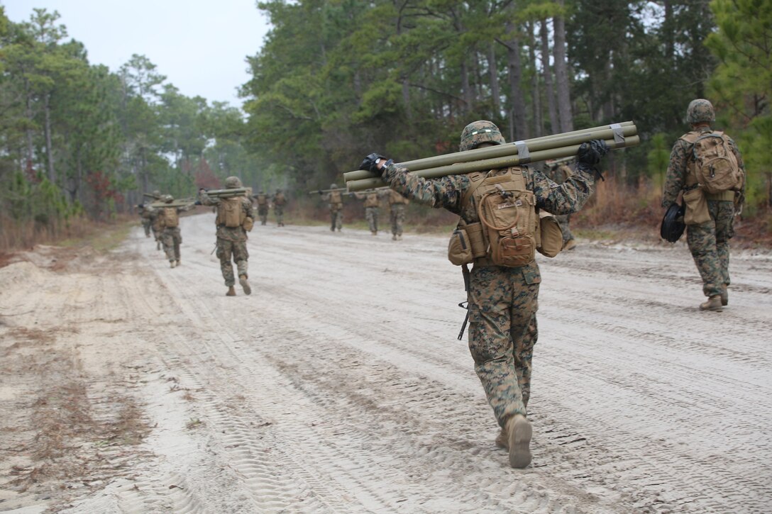 Integrated Task Force engineers blow through obstacles