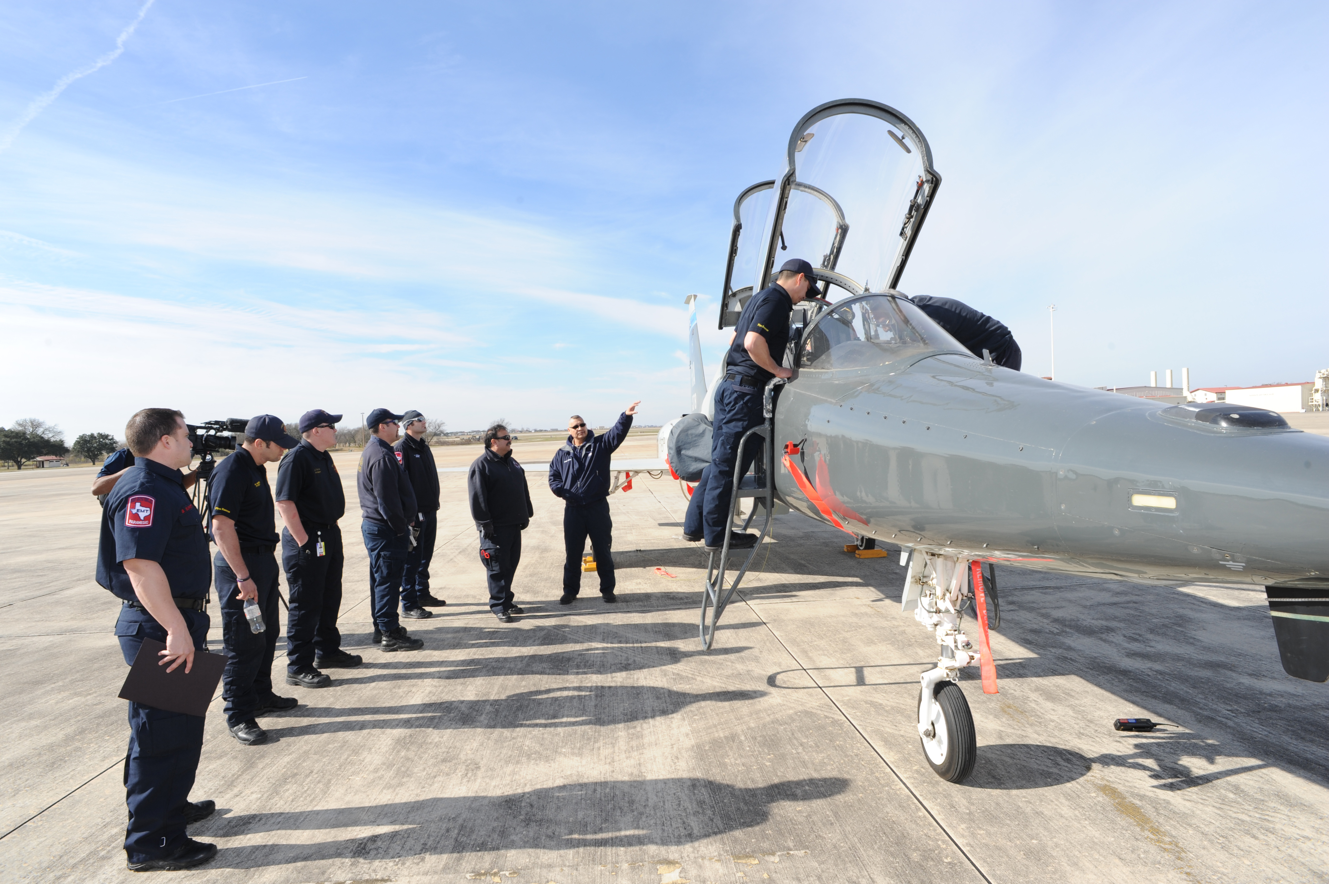 City, JBSA-Randolph firefighters train for aircraft emergencies > Joint ...