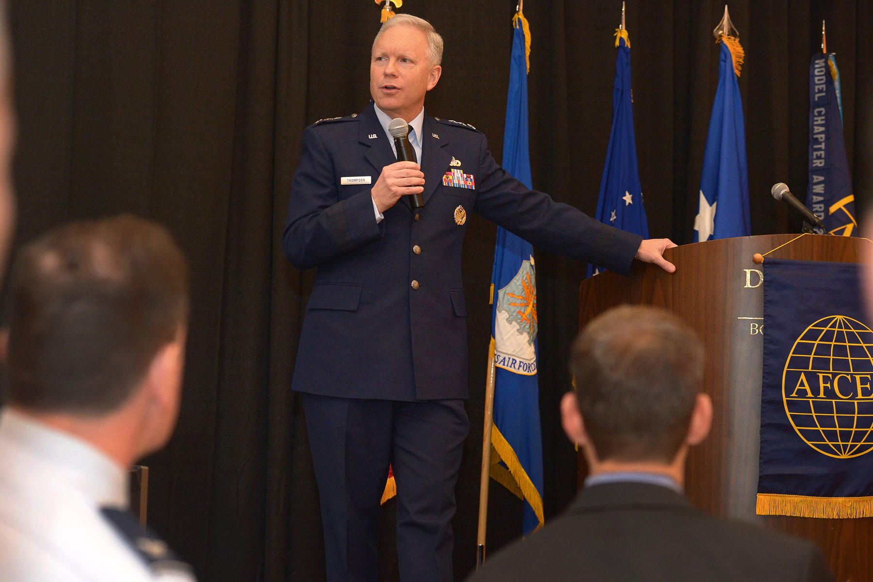 LCMC commander presents State of Center