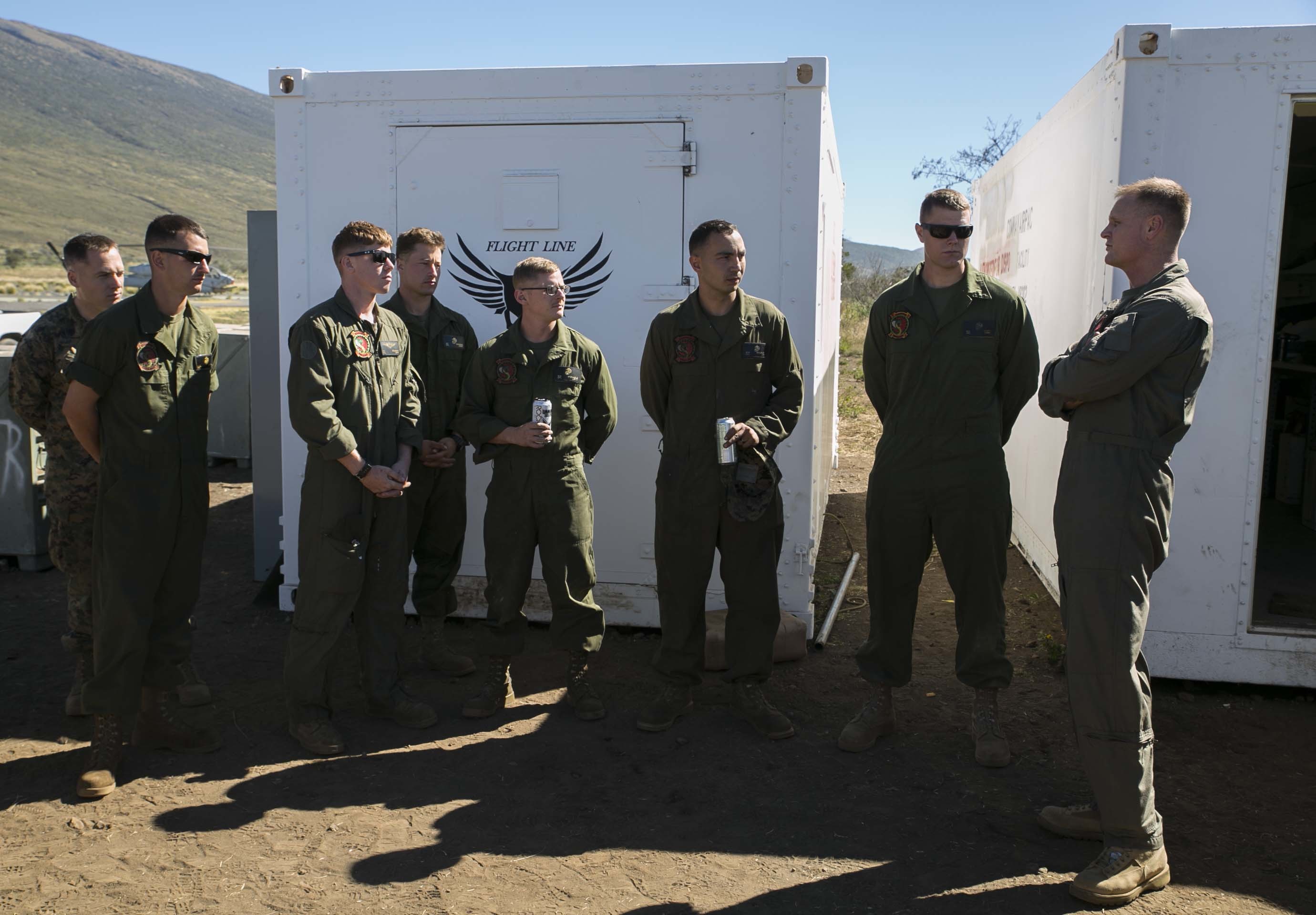 Brigadier General Rudder tours Pohakuloa Training Area