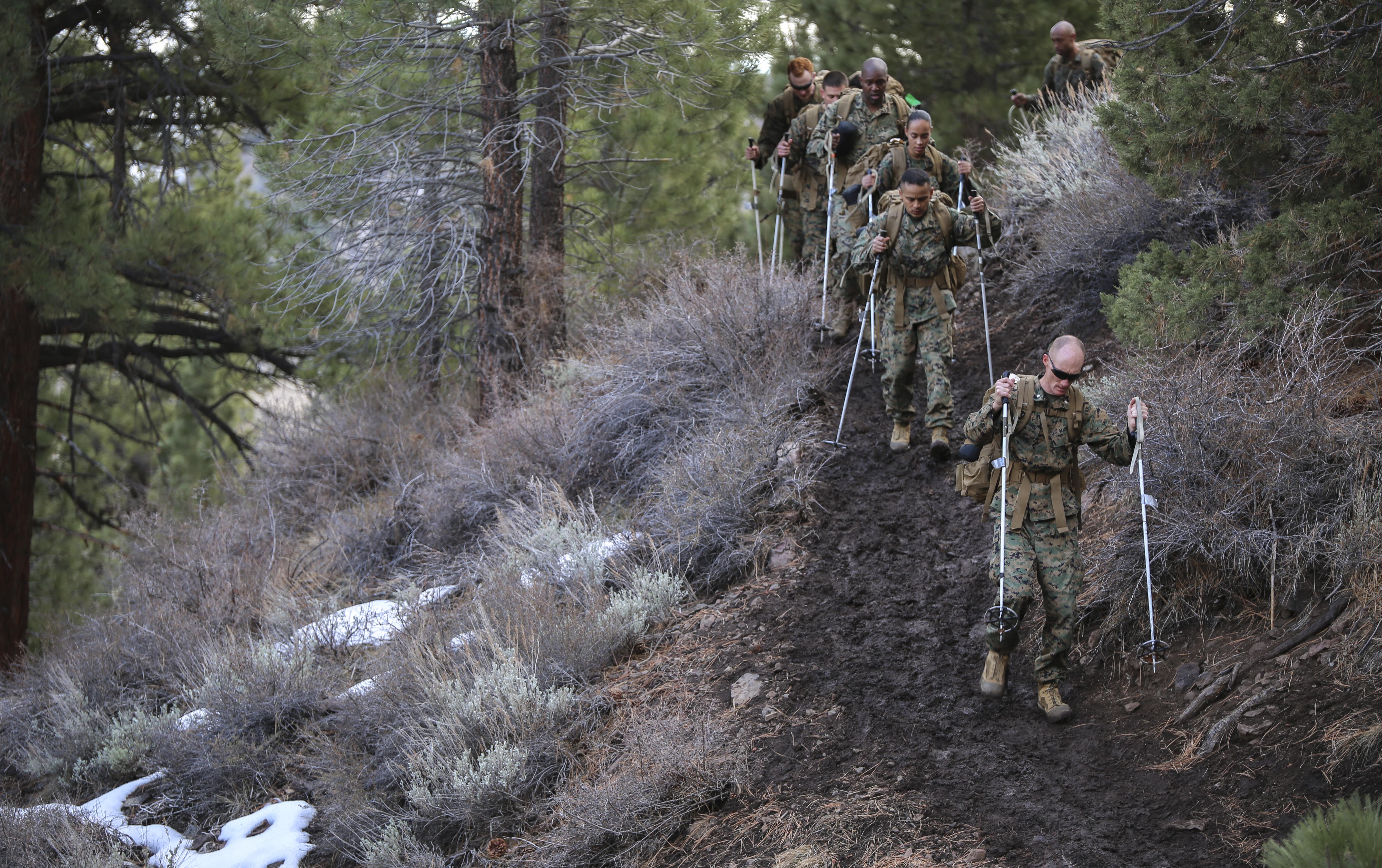Marines tackle new terrain