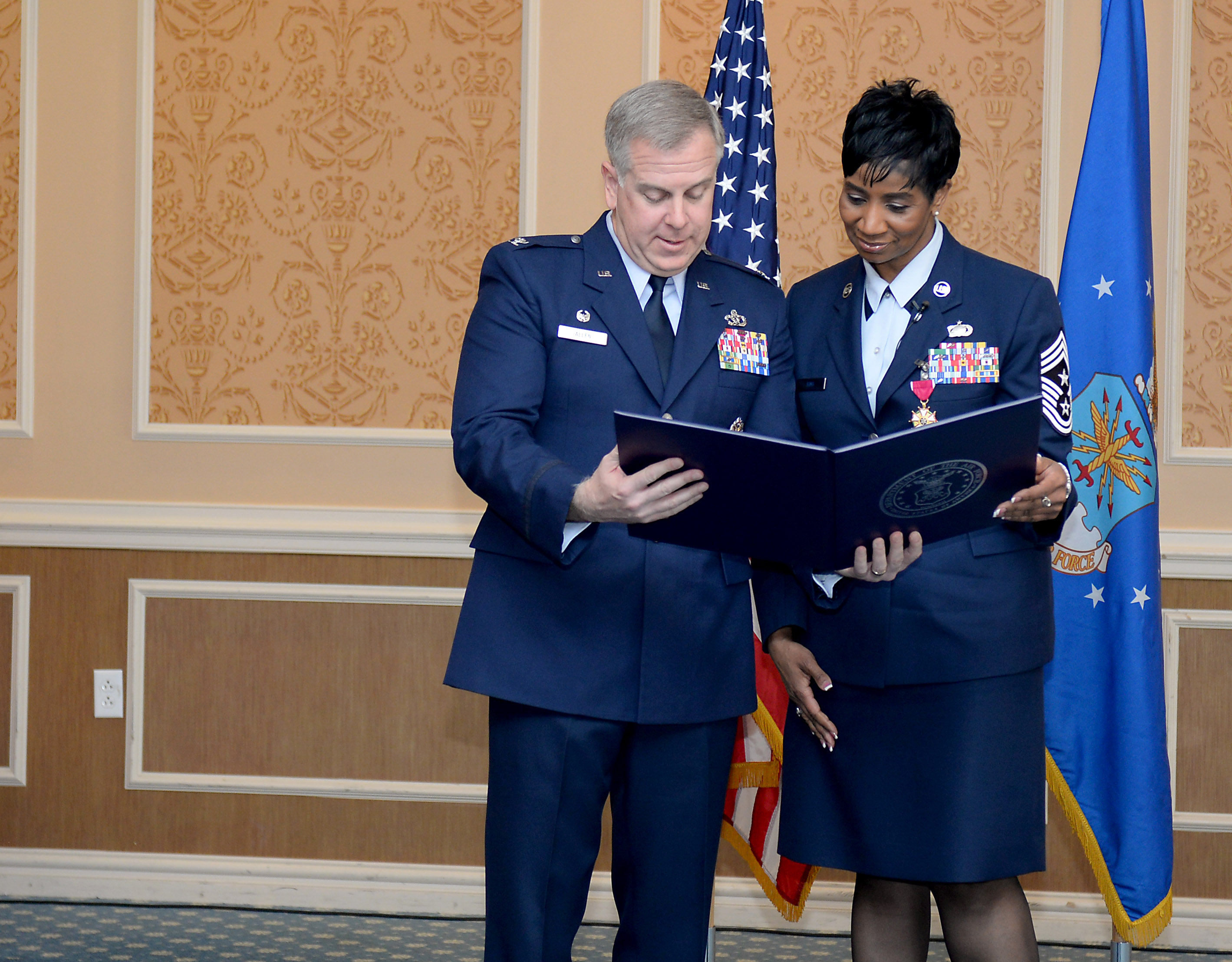 633rd ABW honors retiring command chief > Joint Base Langley-Eustis ...