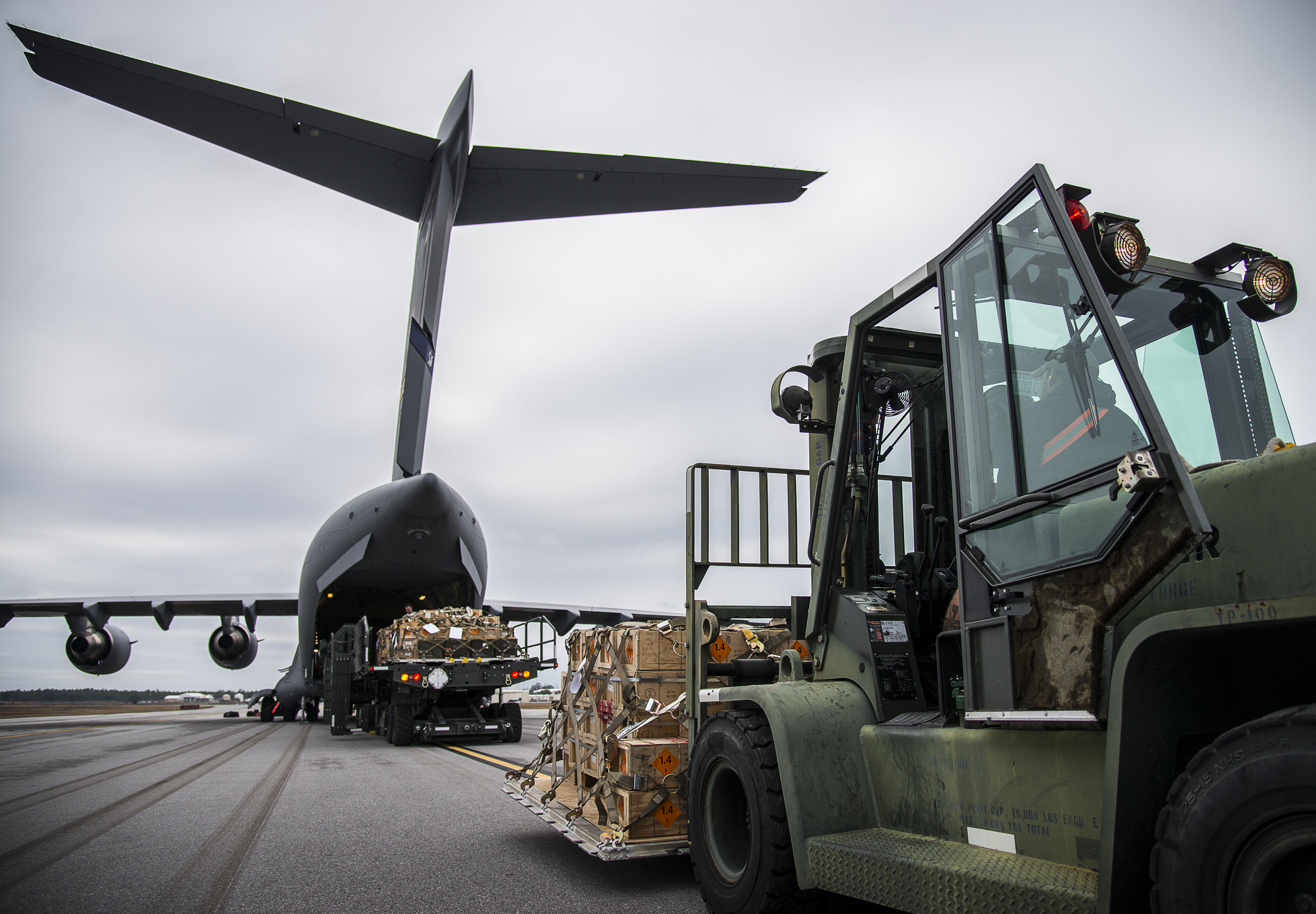 Air Ops Airmen deliver ammo for transport > Eglin Air Force Base ...