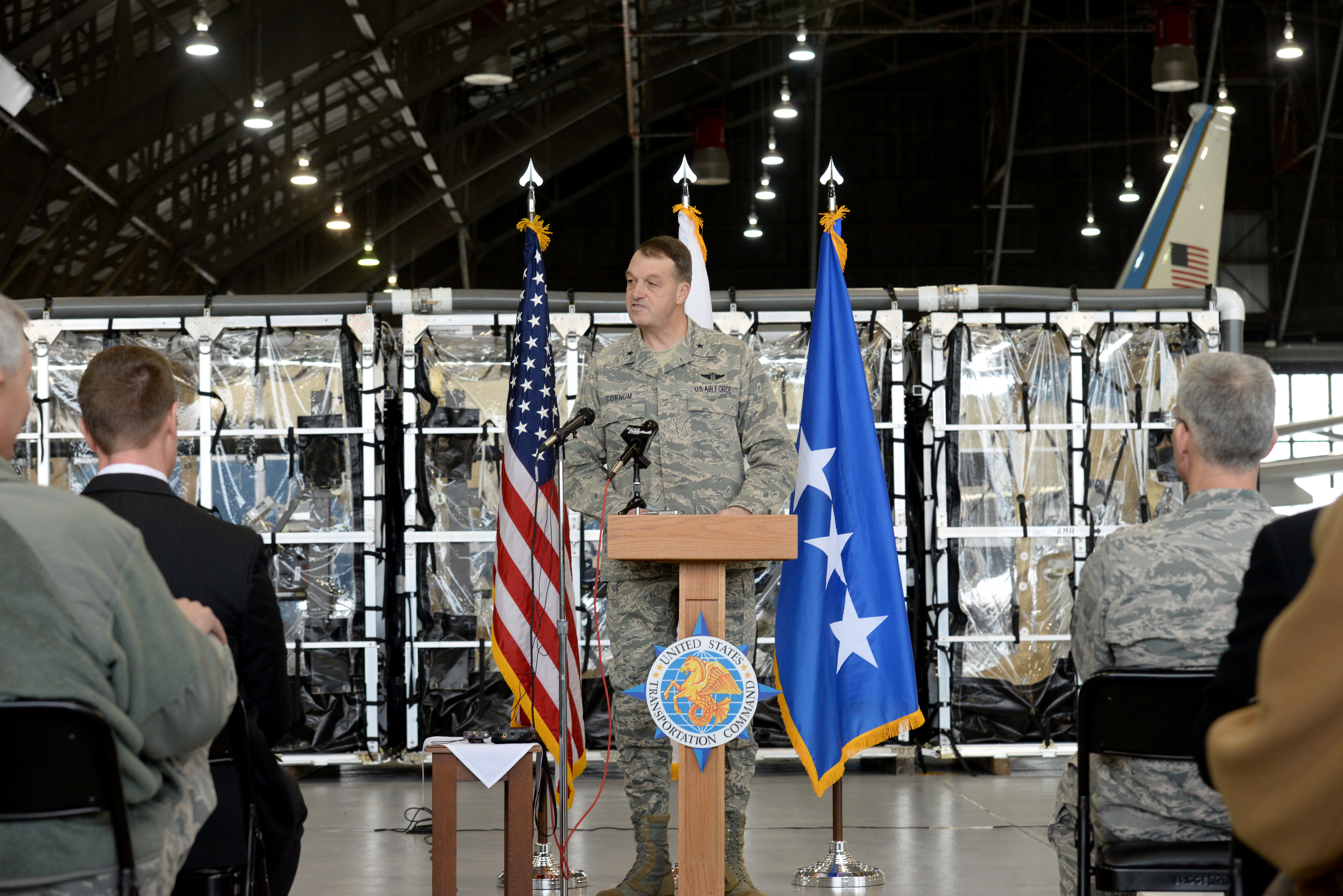 On Display: USTRANSCOM unviels Transport Isolation System