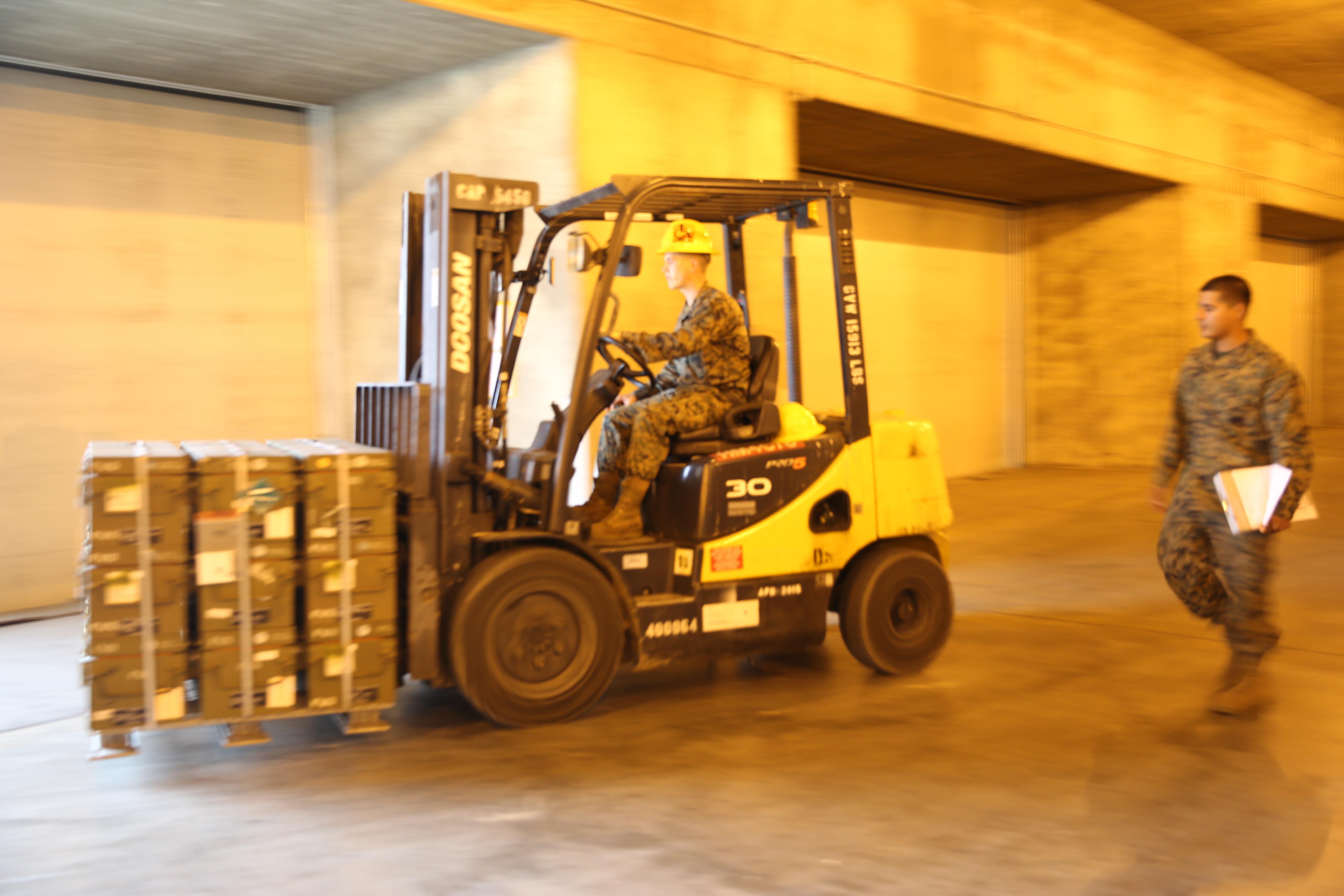 Store, issue, track: Station Ordnance handling all the ammo