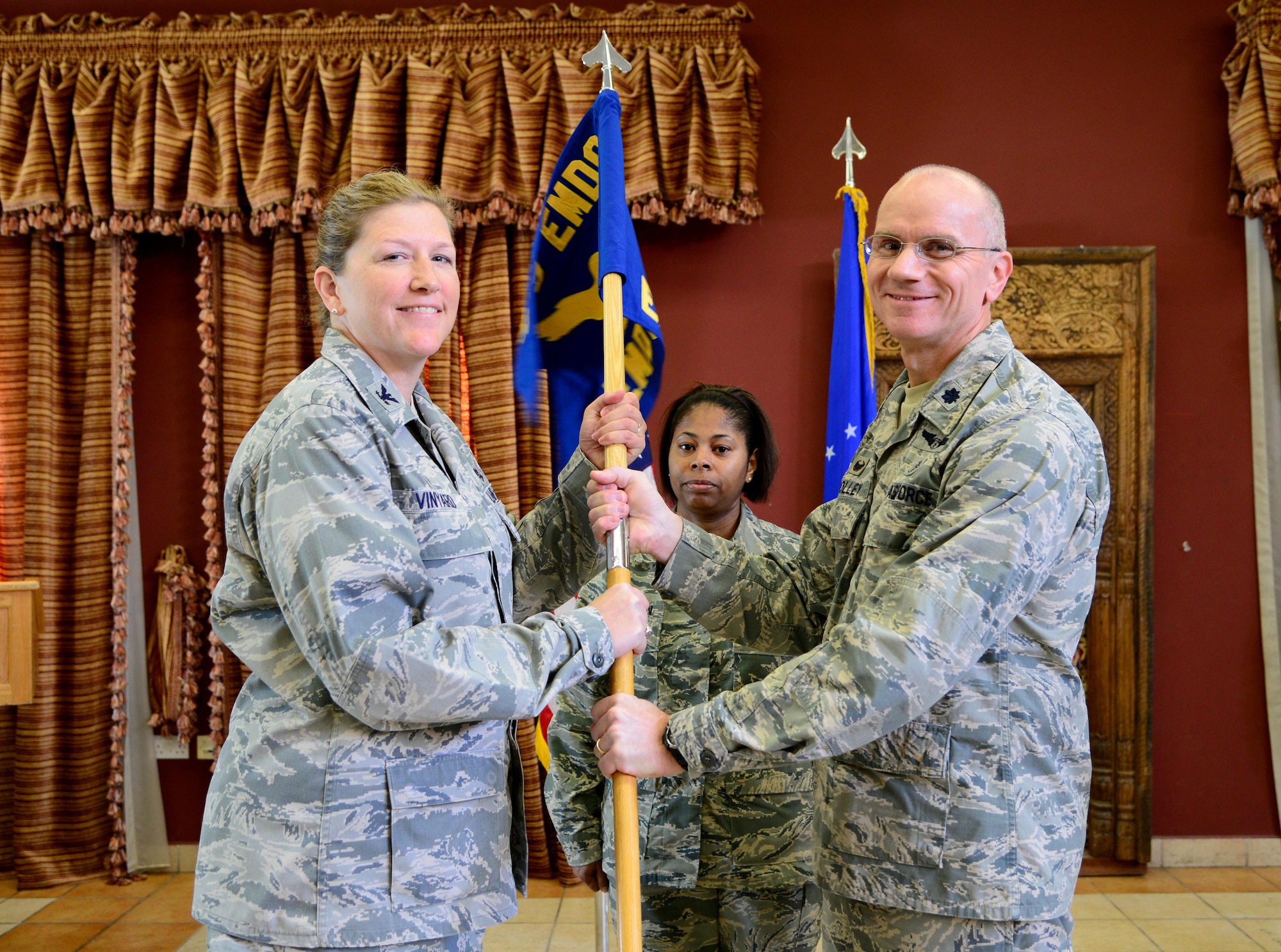 379th EMDOS and EMDSS welcome new commanders during combined ceremony ...