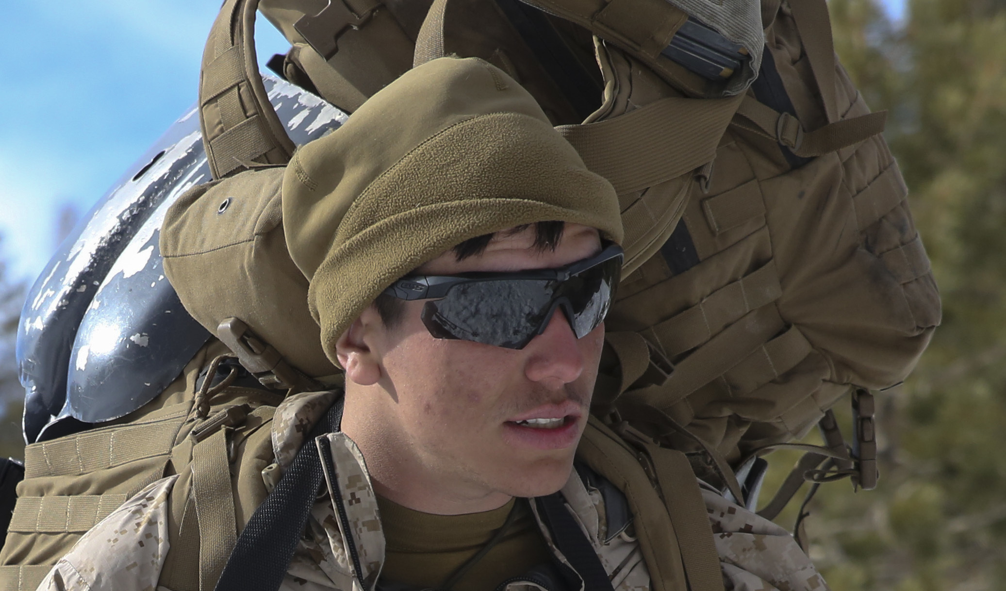 Battalion Marches On