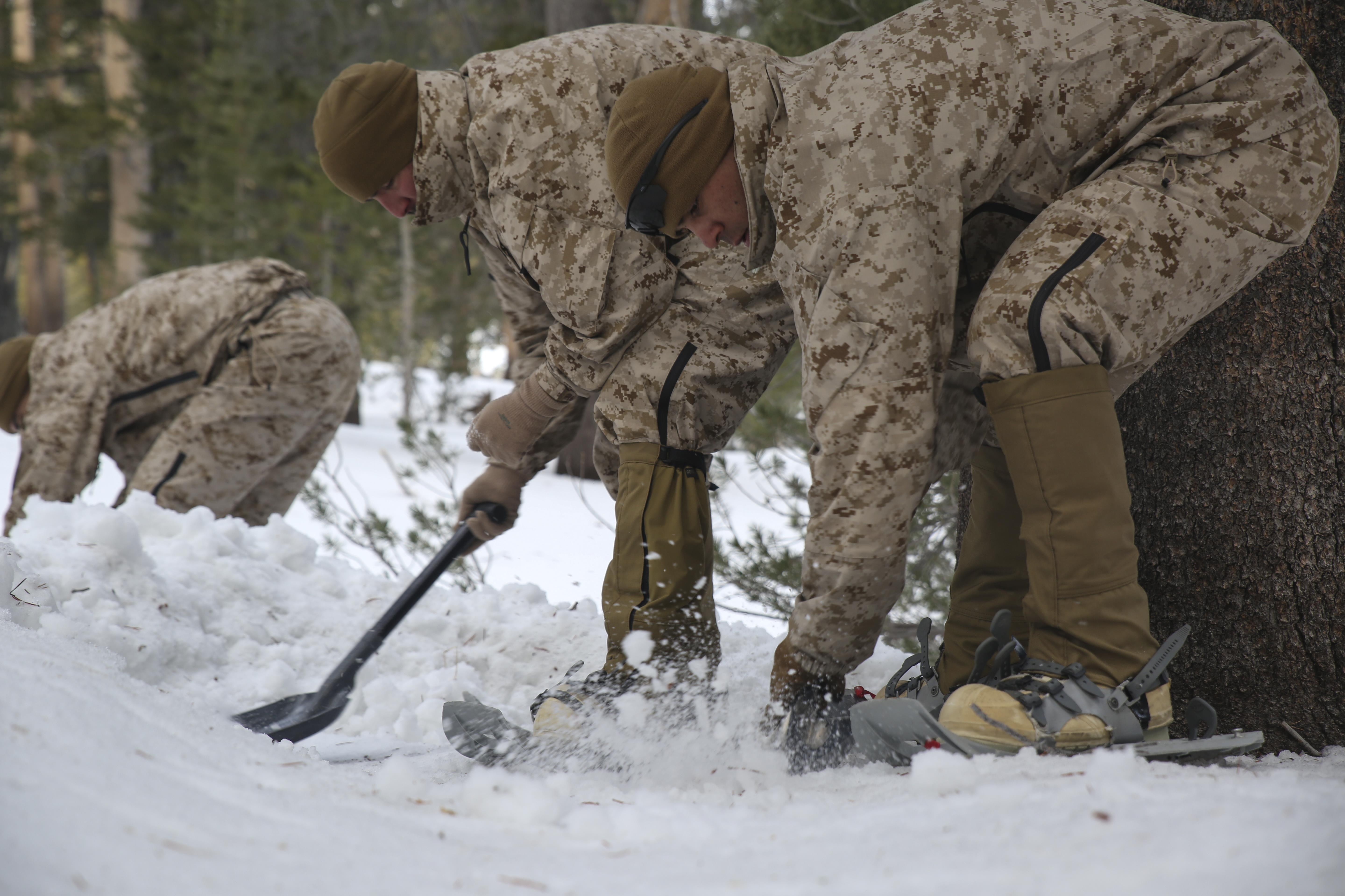 Logistics Marines conquer slopes