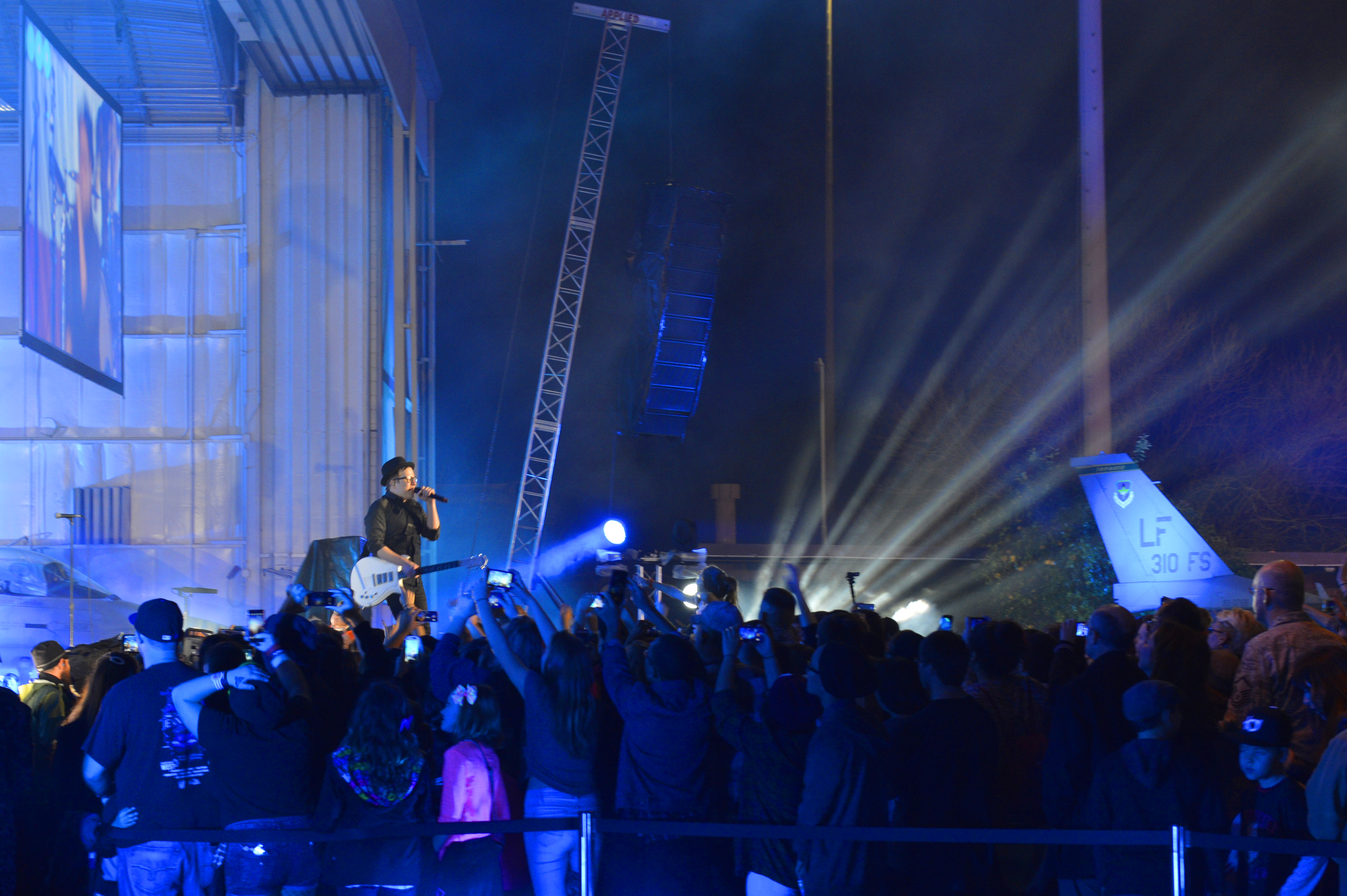Luke hosts VH1 concert ft. Fall Out Boy > Luke Air Force Base > Display