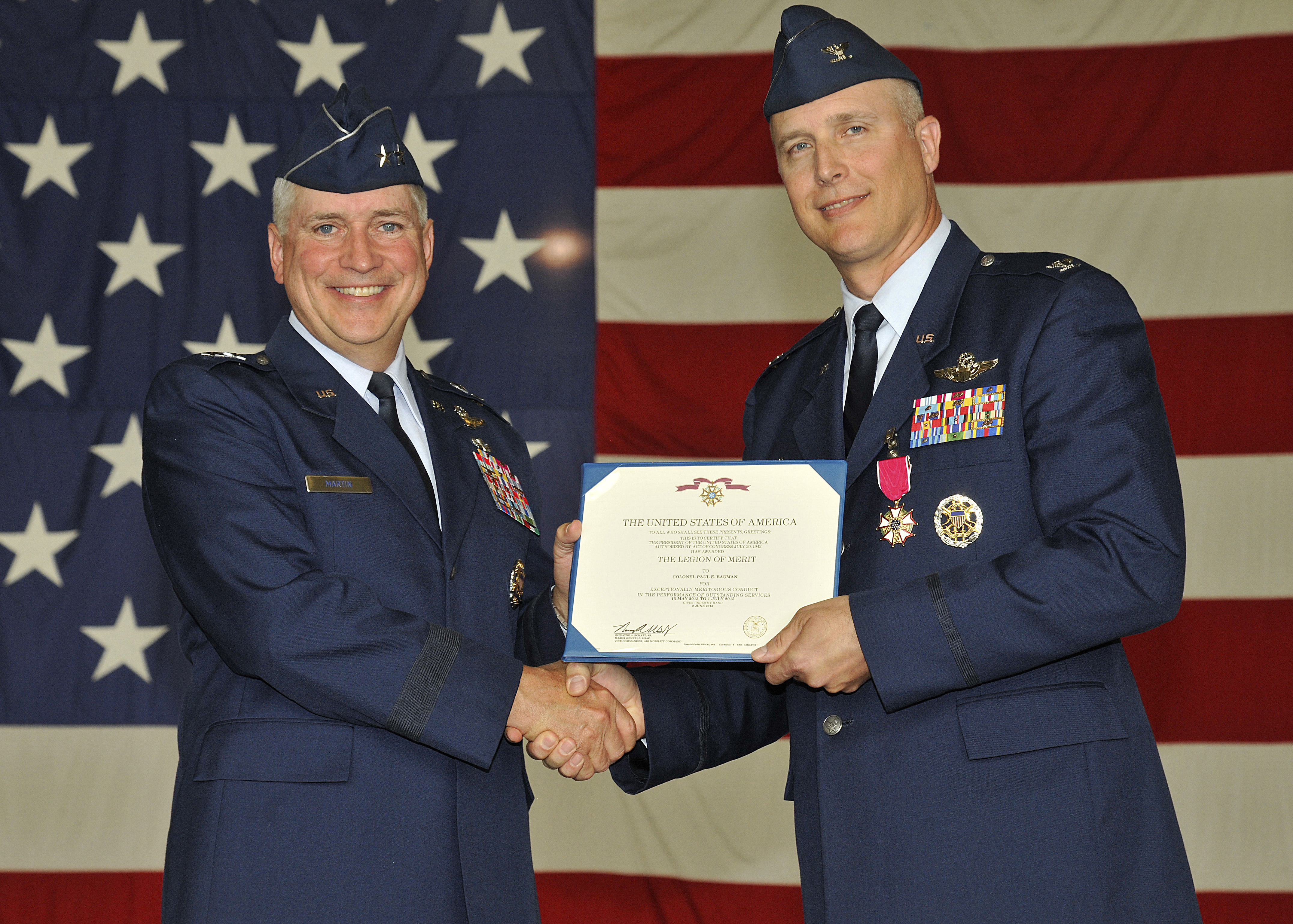 Warriors of the North receive new wing commander > Grand Forks Air ...