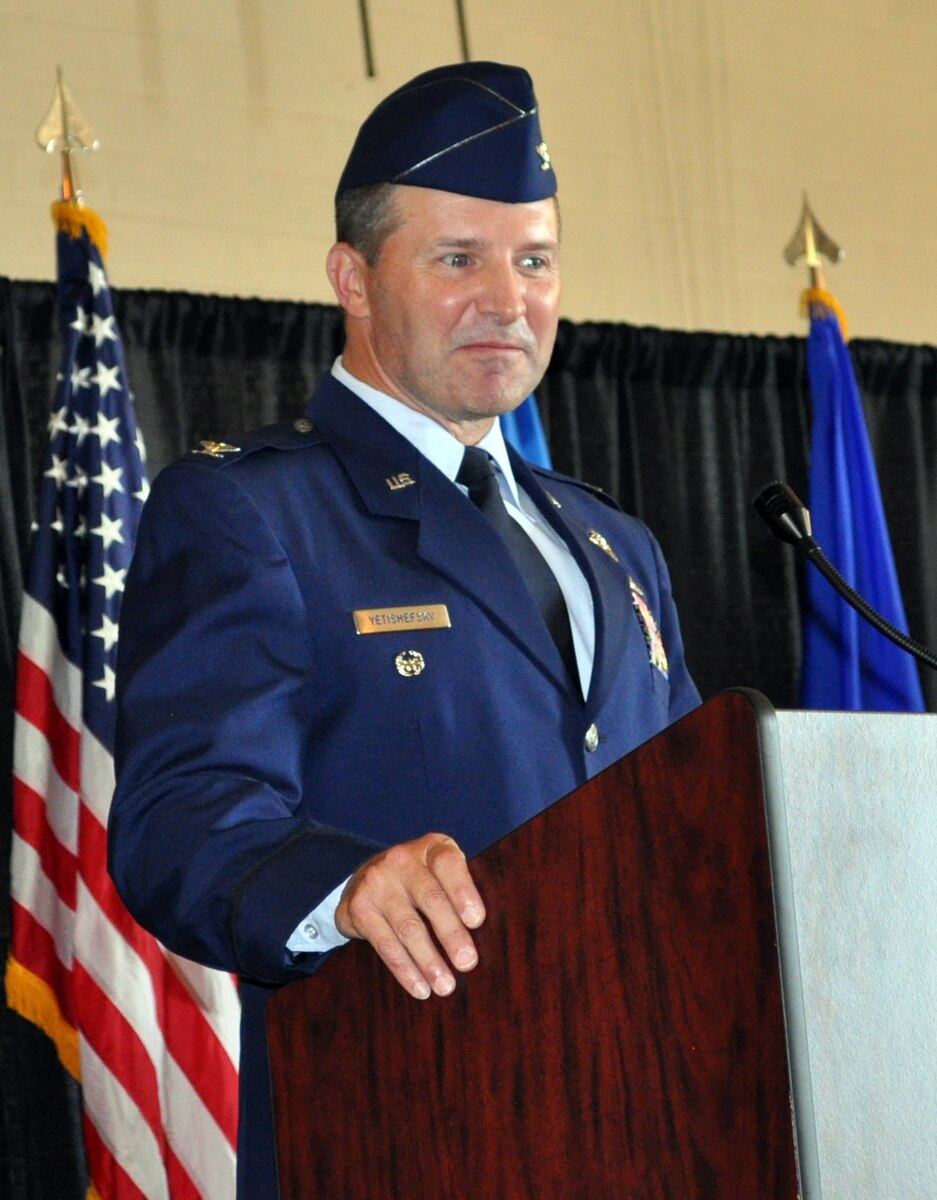 Col. Yetishefsky takes command of AFFSA > Tinker Air Force Base ...