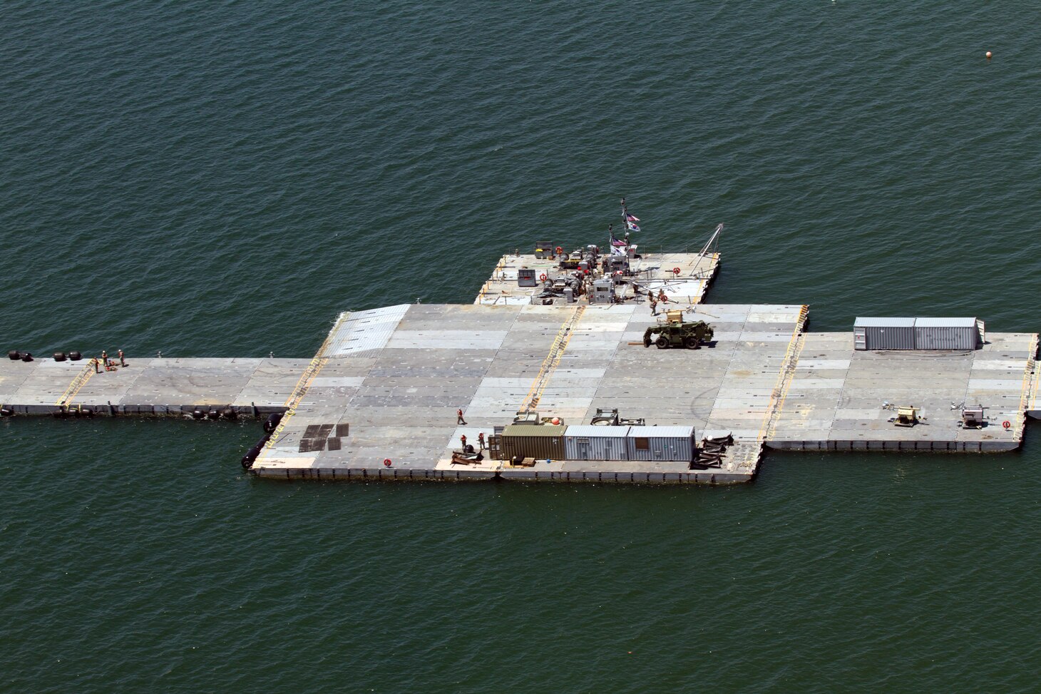 CJLOTS Team Connects Trident Pier at Anmyeon Beach in South Korea ...