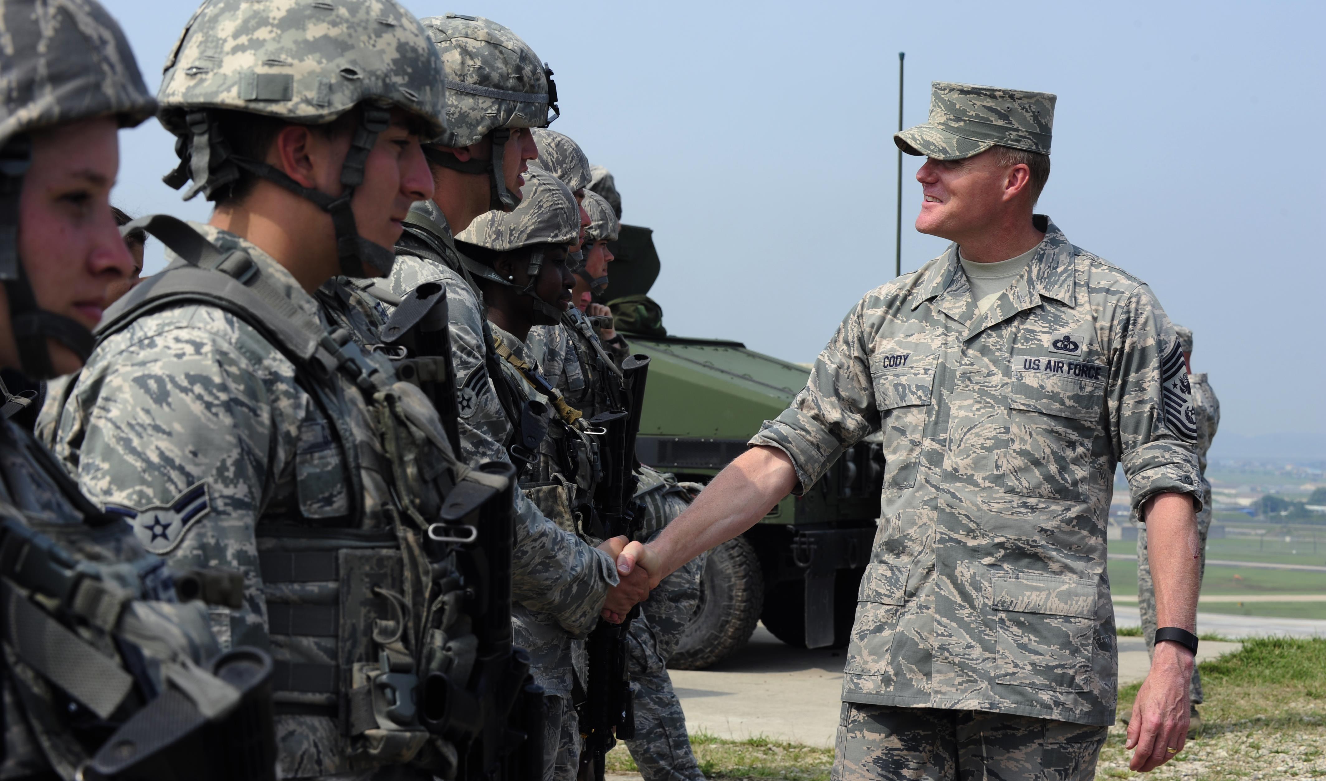 CMSAF visits Kunsan > Pacific Air Forces > Article Display