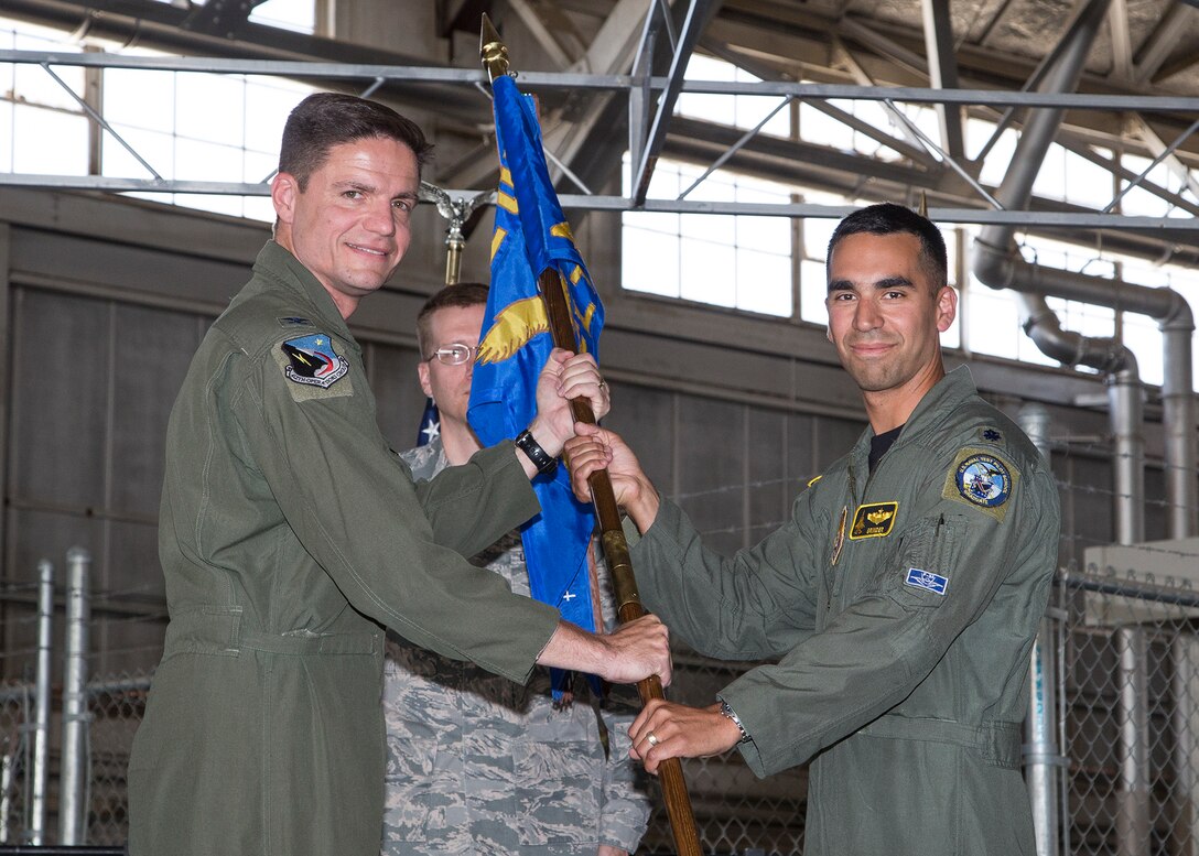 461st Flight Test Squadron Change of Command 2015