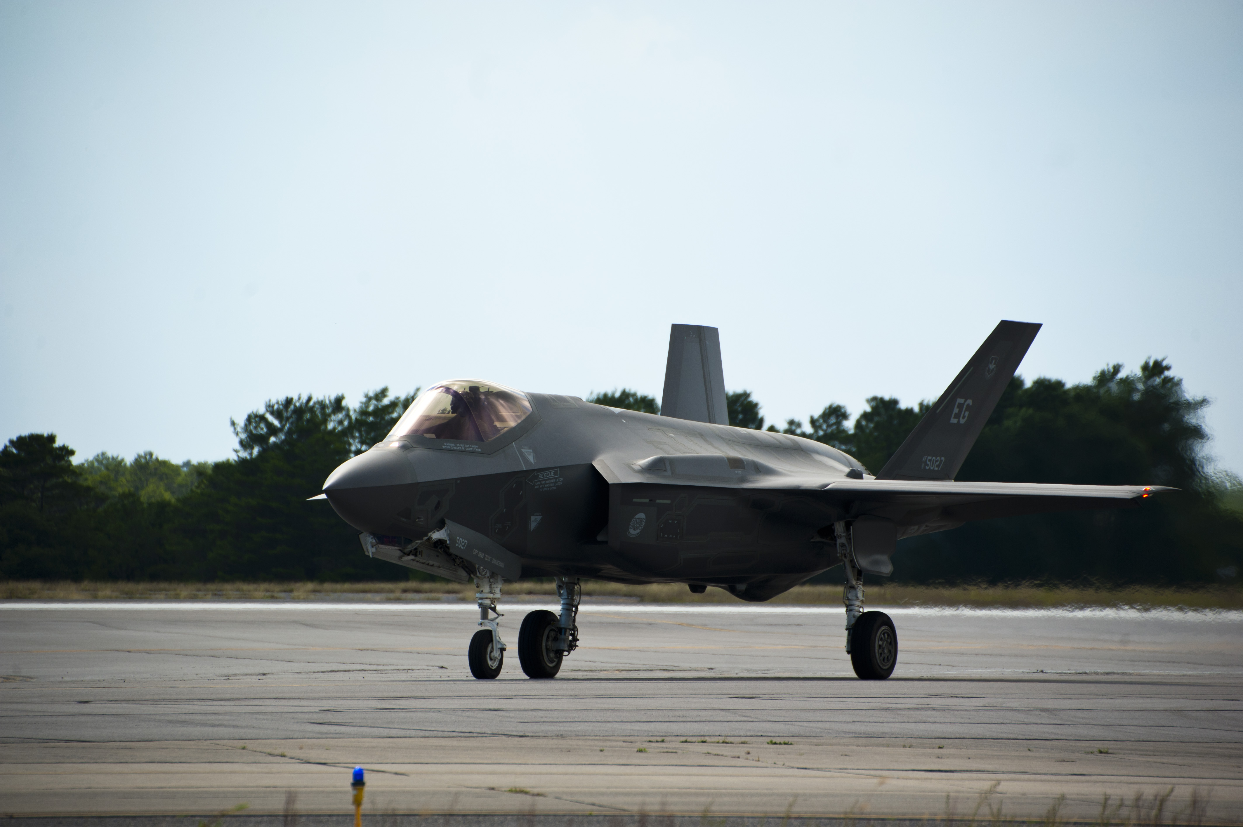 Lt. Col. George Watkins, incoming 34th Fighter Squadron commander ...