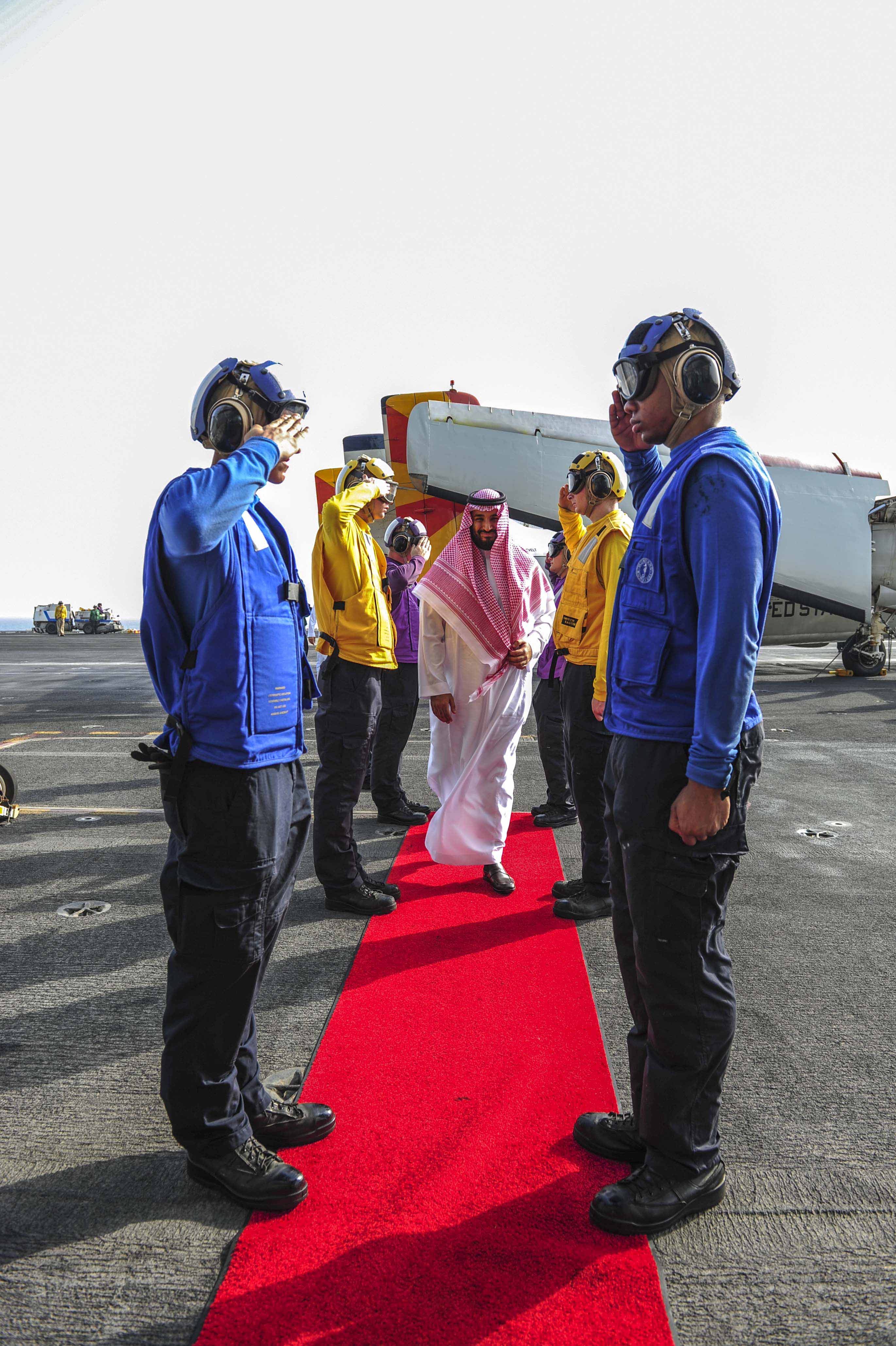Saudi Defense Minister Visits Theodore Roosevelt > United States Navy ...